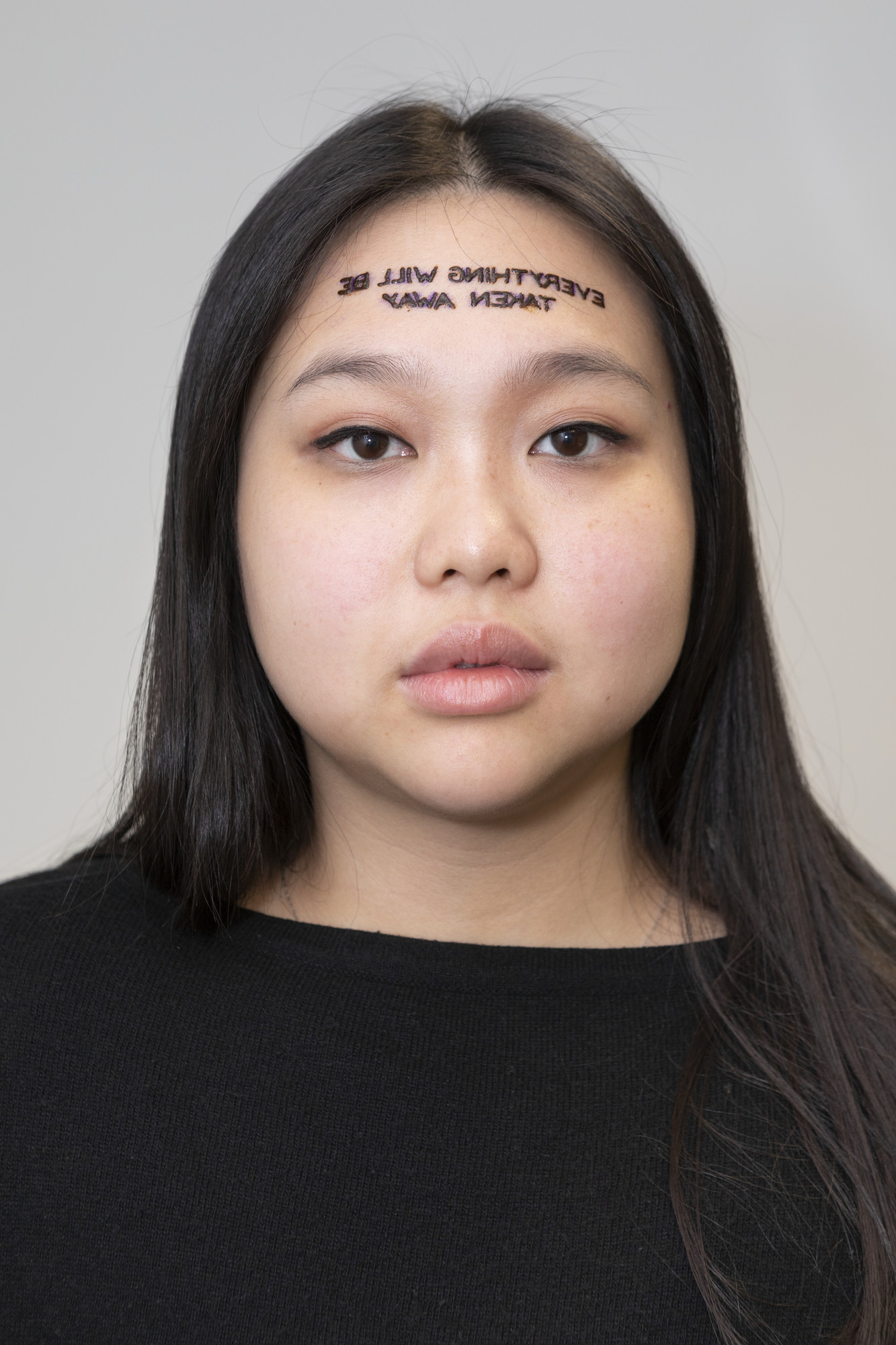 Installation view of the exhibition "Adrian Piper: A Synthesis of ...