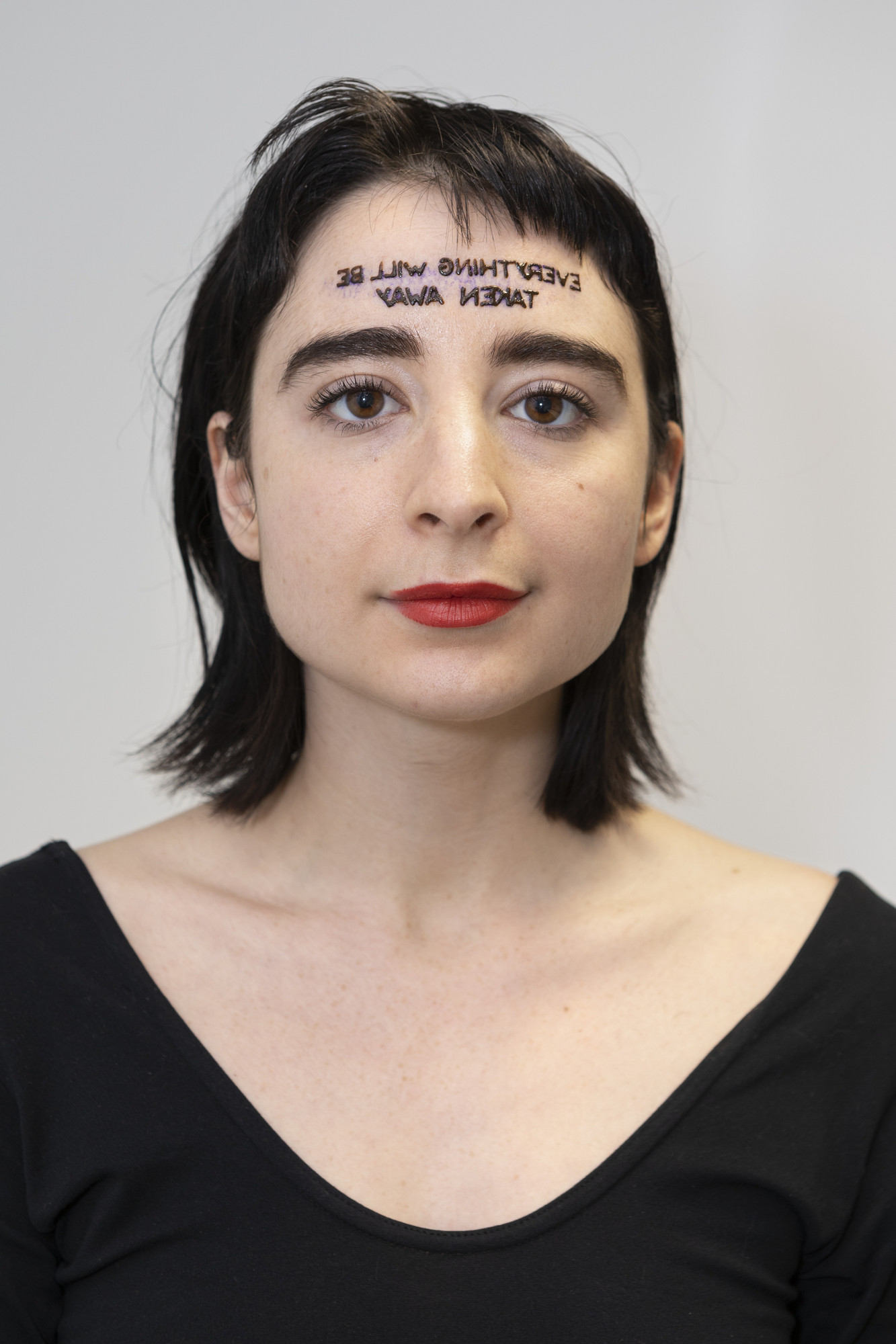 Installation view of the exhibition "Adrian Piper: A Synthesis of ...