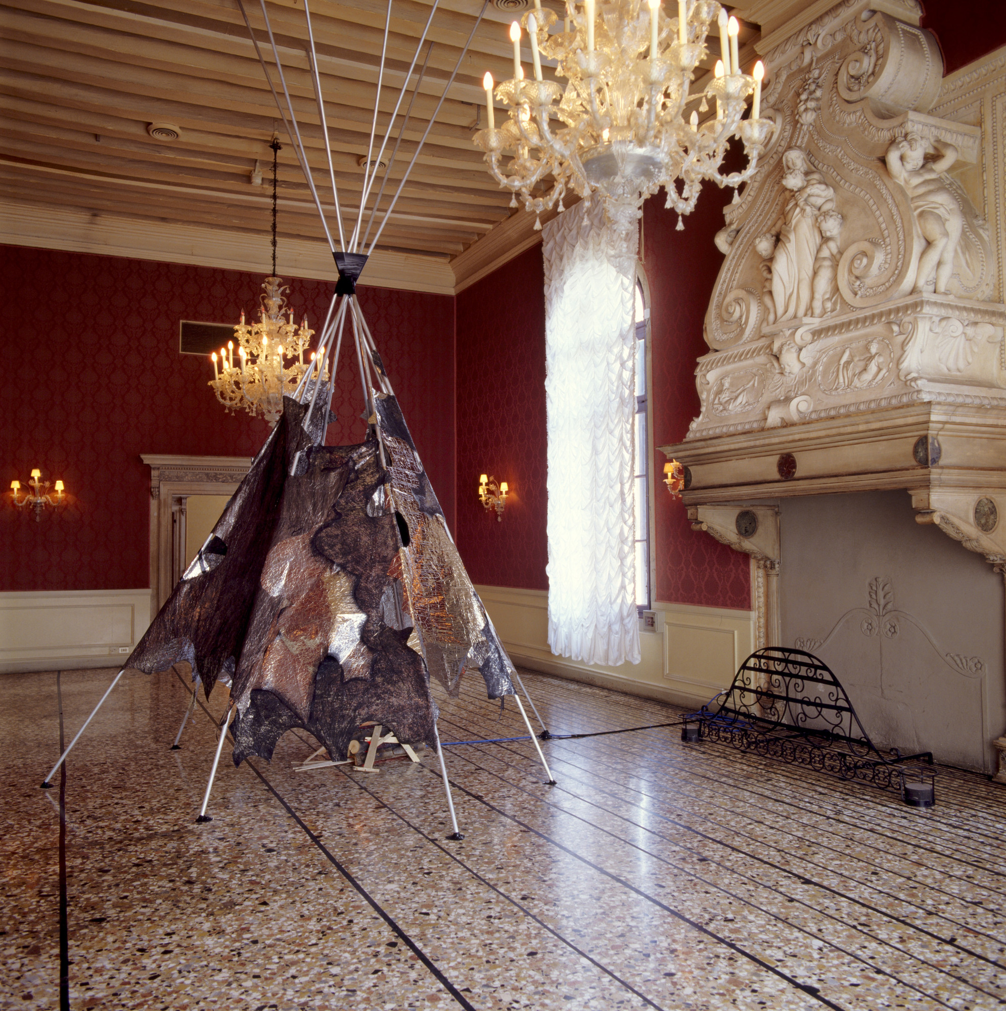 Installation view of Maura Sheehan’s work in the exhibition "Casinò ...