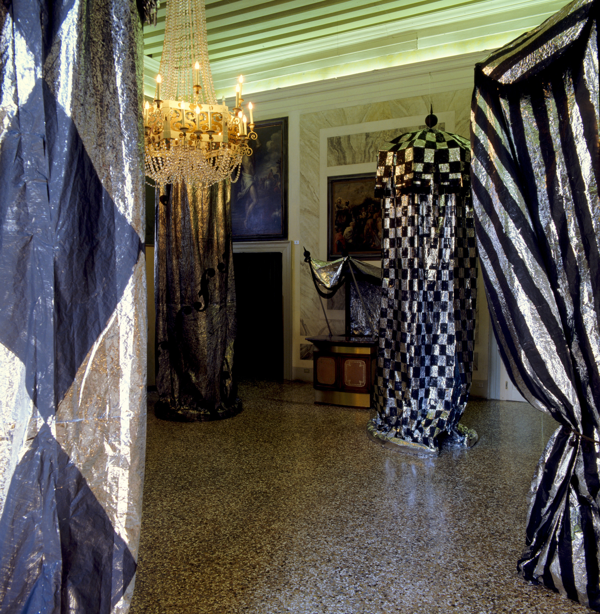 Installation view of Maura Sheehan’s work in the exhibition "Casinò ...