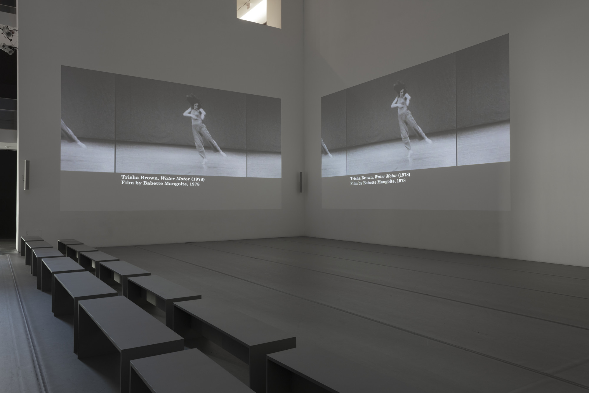 Installation view of the exhibition "Judson Dance Theater: The Work Is ...