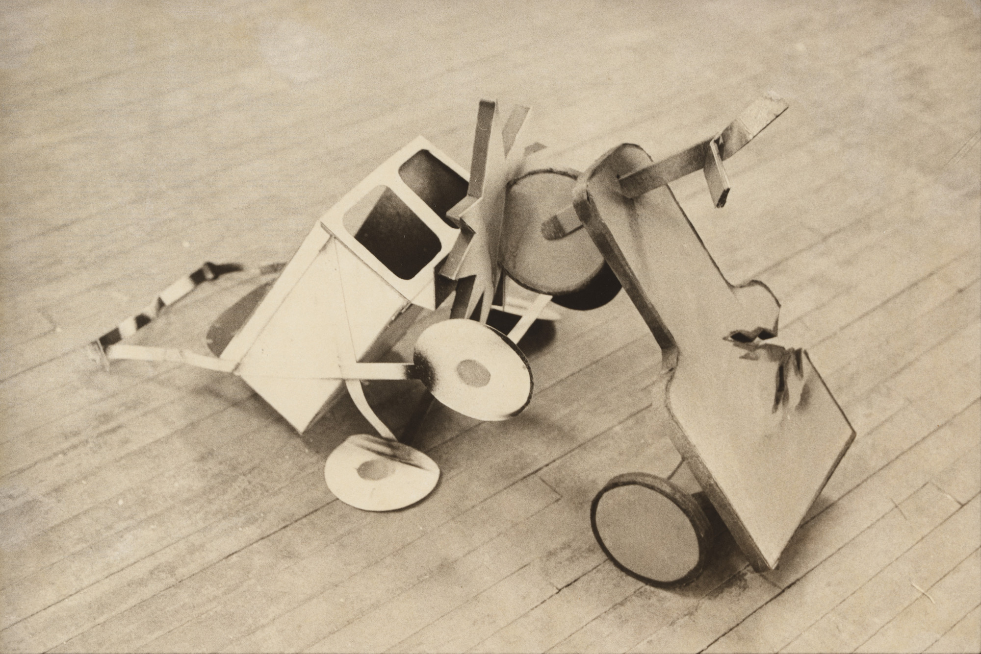 Installation view of a work by Steve Gianakos in the exhibition ...