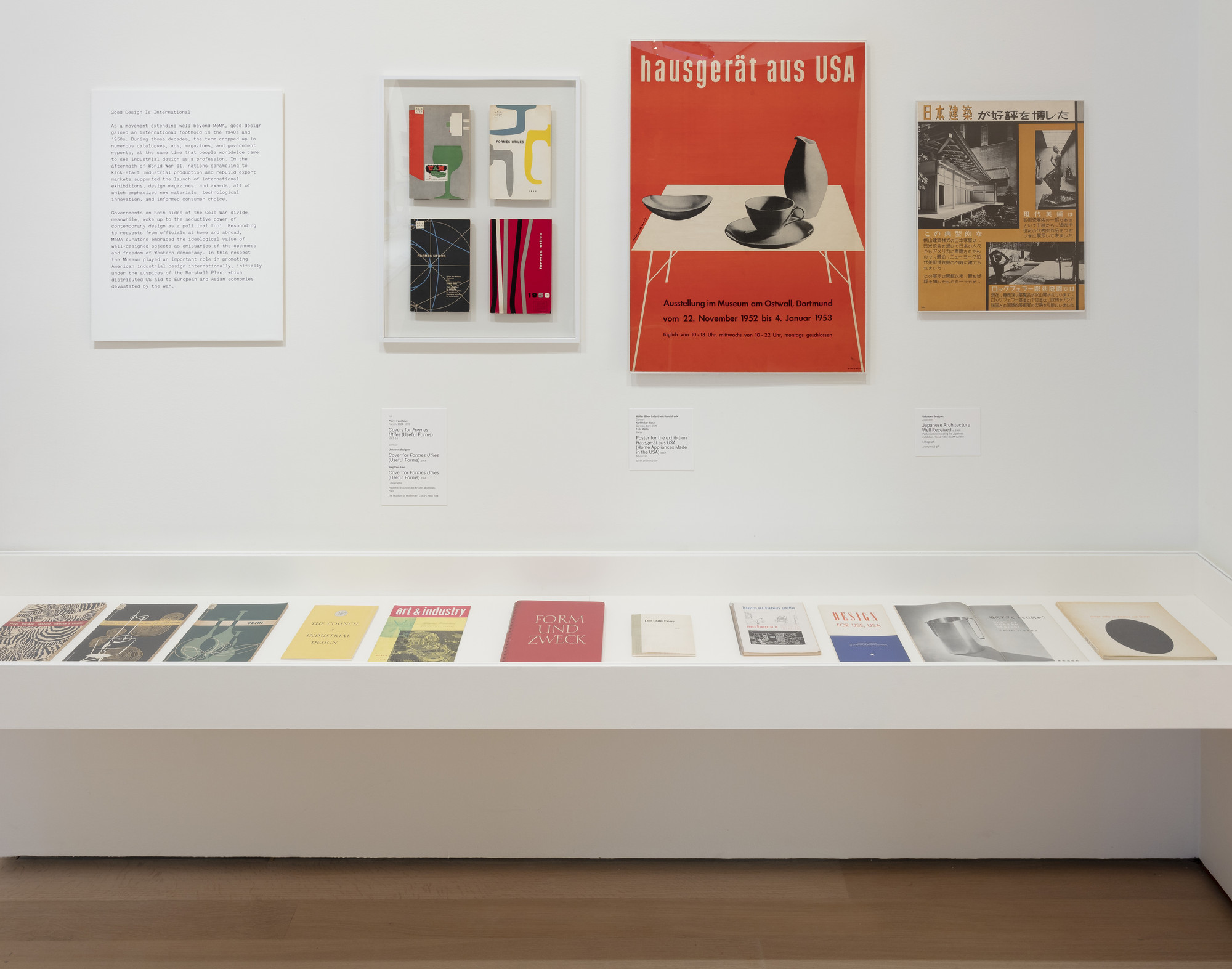 Installation view of the exhibition "The Value of Good Design" | MoMA