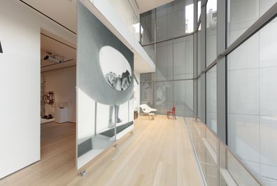 Charles Eames, Ray Eames. Prototype for Chaise Longue (La Chaise). 1948 ...