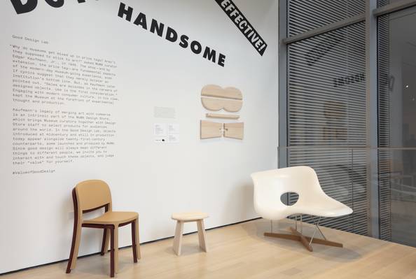 Charles Eames, Ray Eames. Prototype for Chaise Longue (La Chaise). 1948 ...