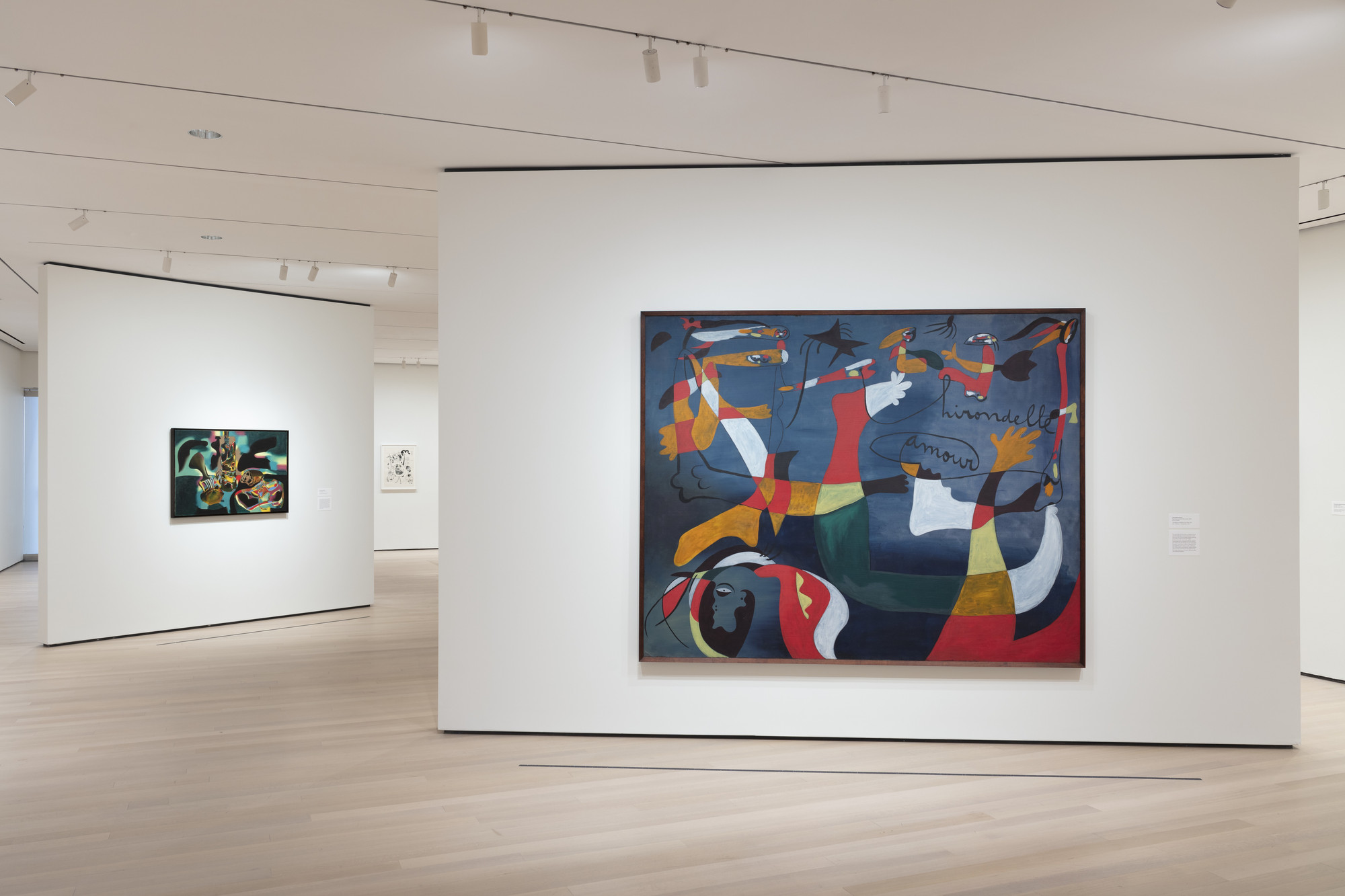 Installation view of the exhibition "Joan Miró: Birth of the World" | MoMA