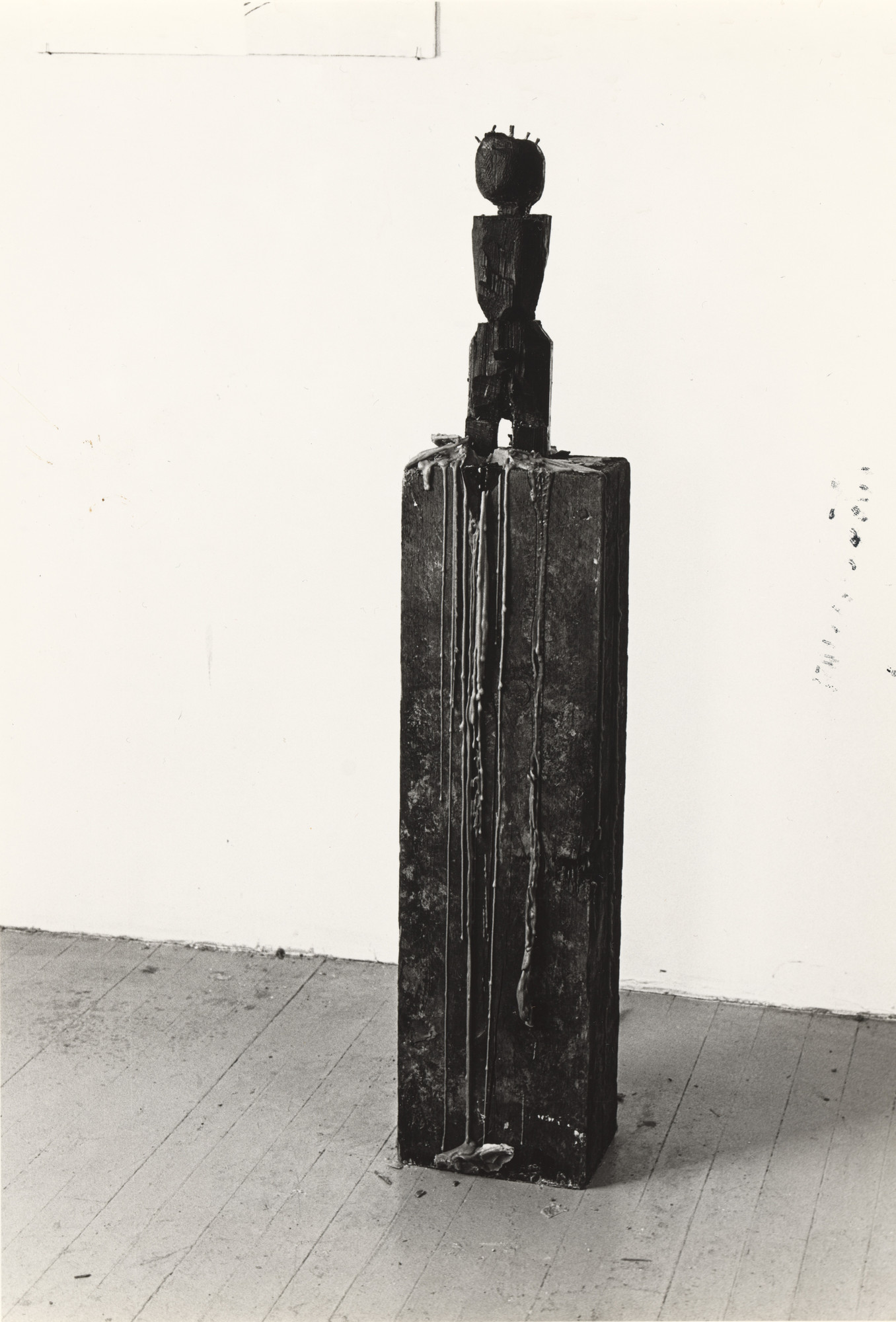 Installation view of a work (1983) by Michael Byron in the P.S. 1 ...
