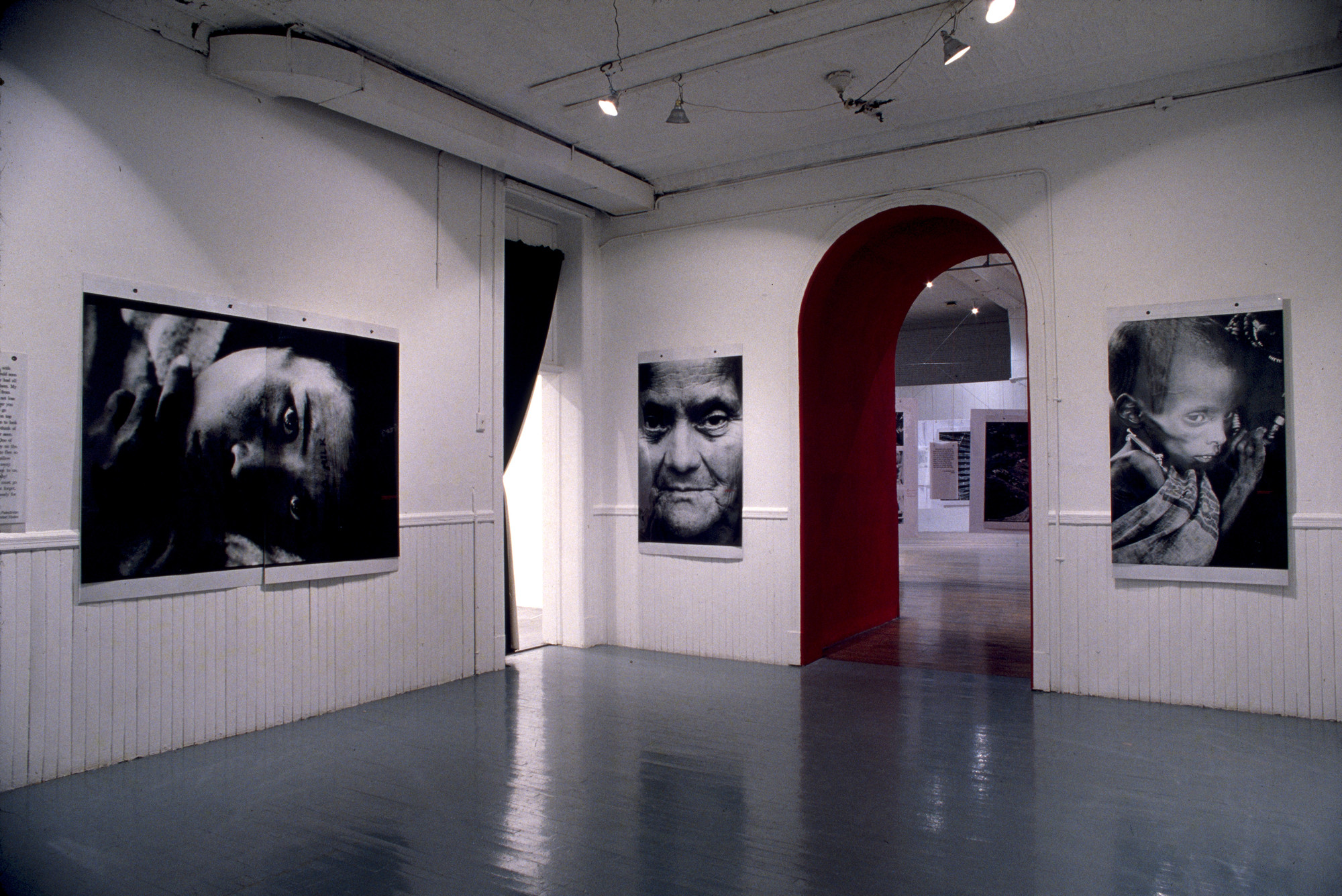 Installation view of the P.S. 1 exhibition "Forced Out: The Agony of ...