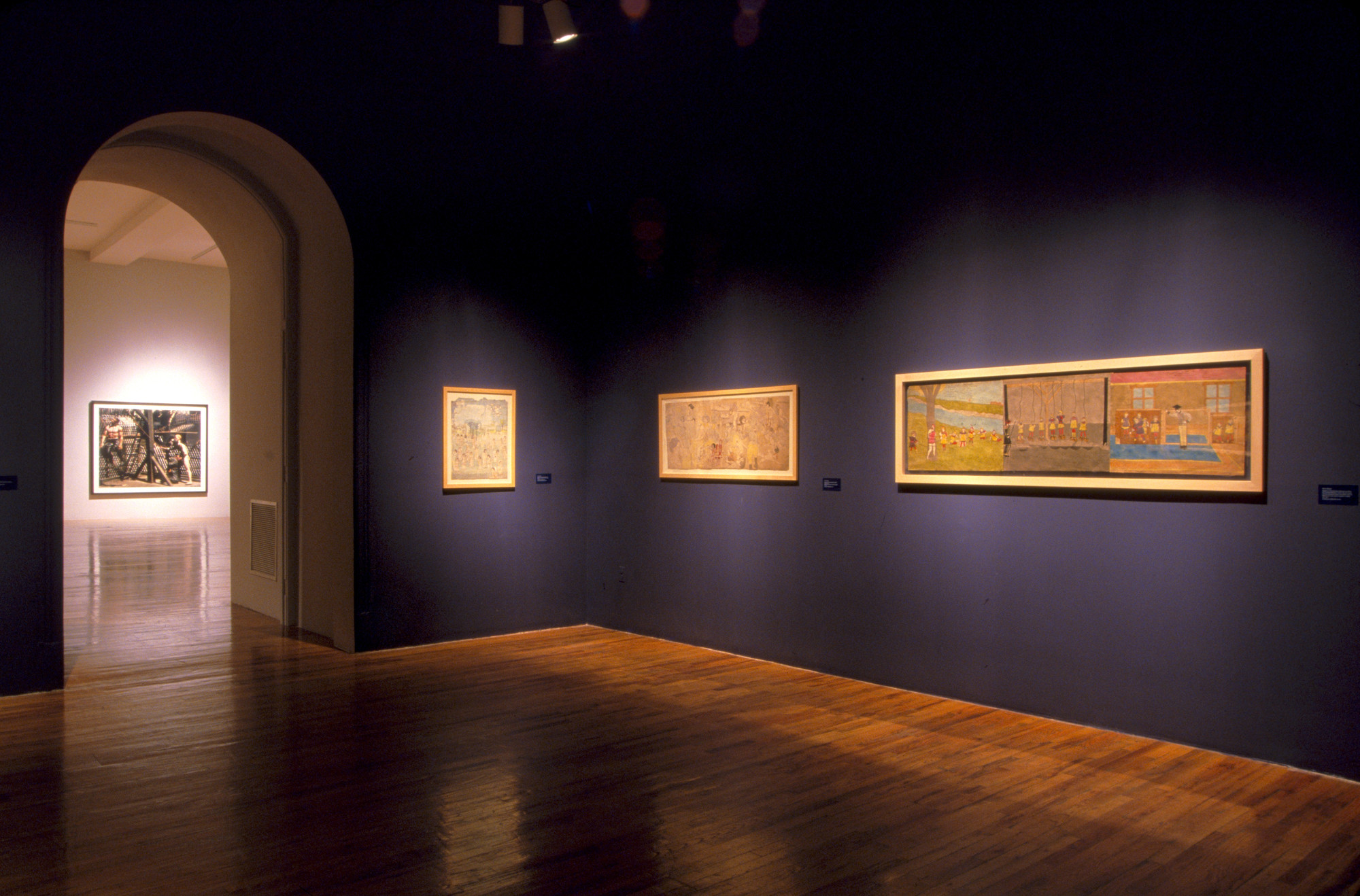 Installation view of the P.S. 1 exhibition, "Disasters of War ...