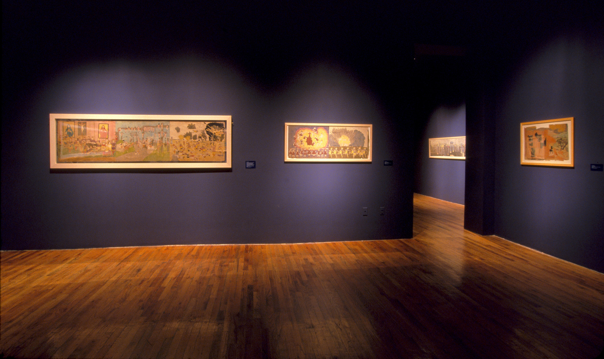Installation view of the P.S. 1 exhibition, "Disasters of War ...