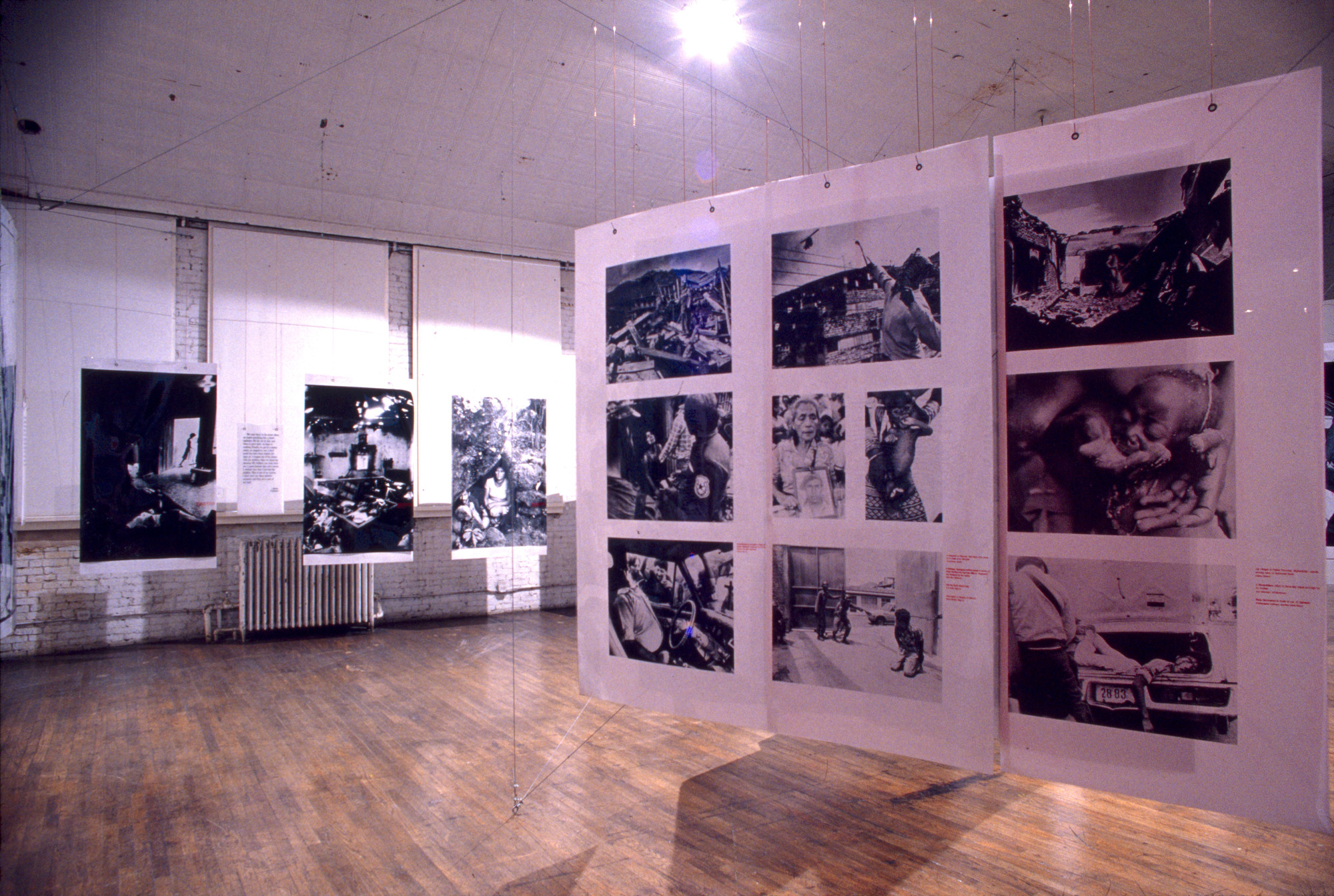 Installation view of the P.S. 1 exhibition "Forced Out: The Agony of ...
