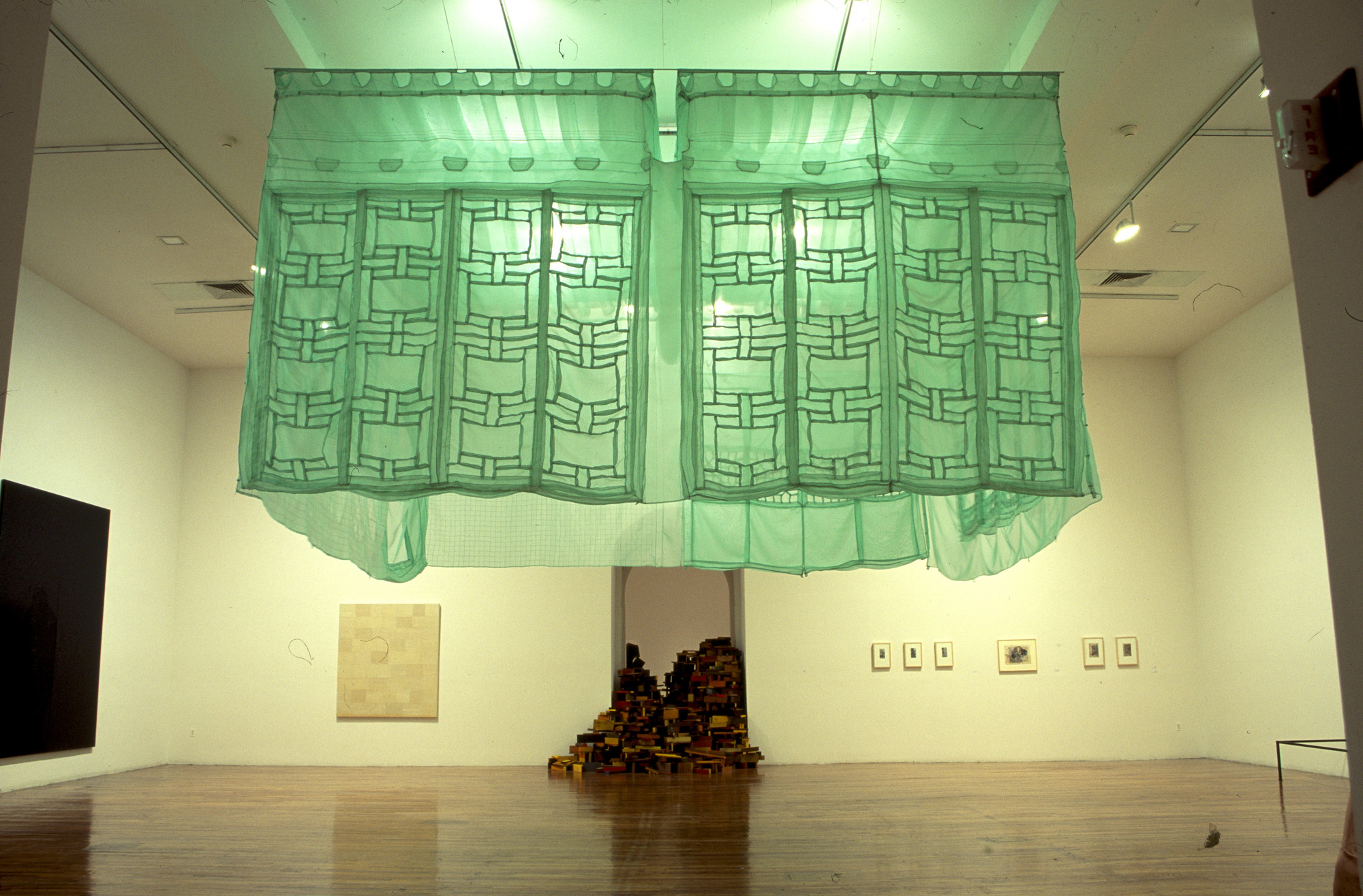 Installation view of "Seoul Home/LA Home/NY Home" by Do-Ho Suh in the P ...