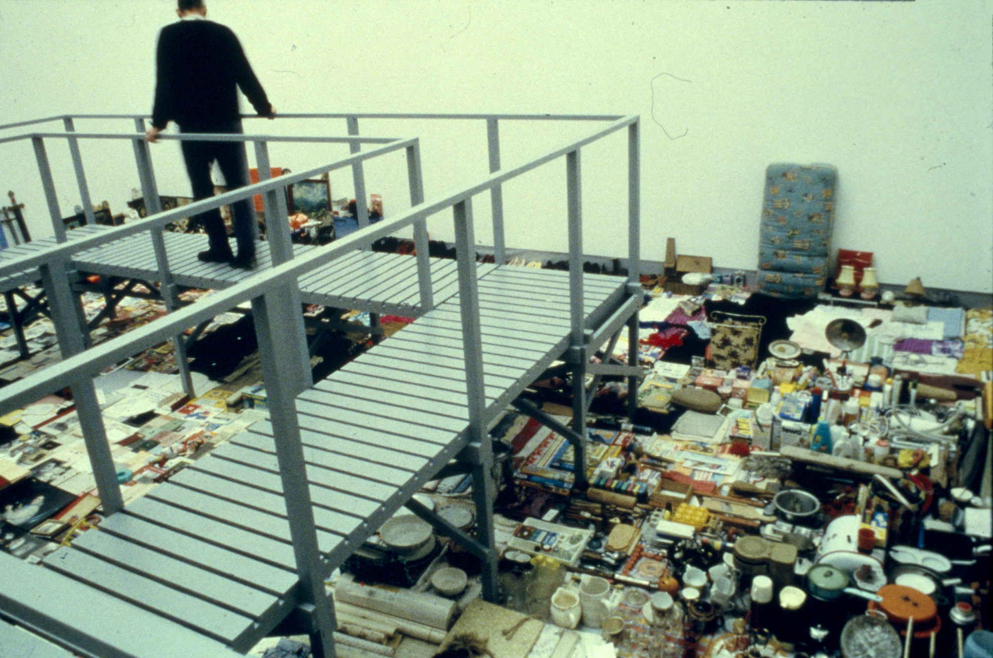 Installation view of "Von Jedem Eins (One of Each)" by Karsten Bott in the P.S. 1 exhibition ...