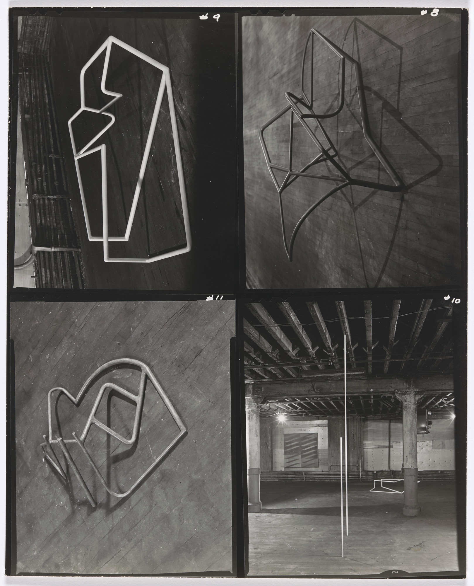 Installation view of work by Clark Murray in the exhibition "Recent ...