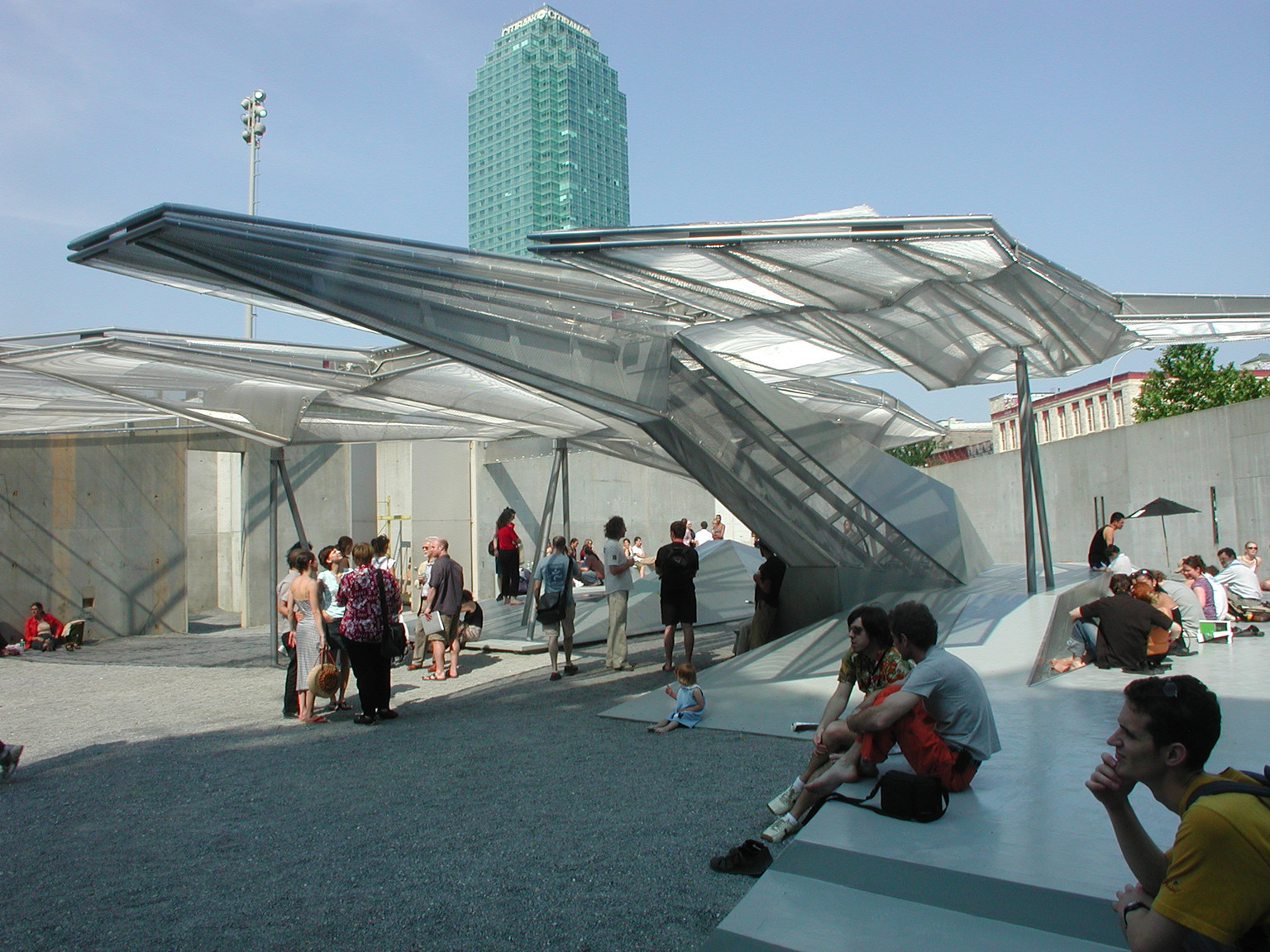 Young Architects Program 2003: Light-Wing by EMERGENT Architecture | MoMA