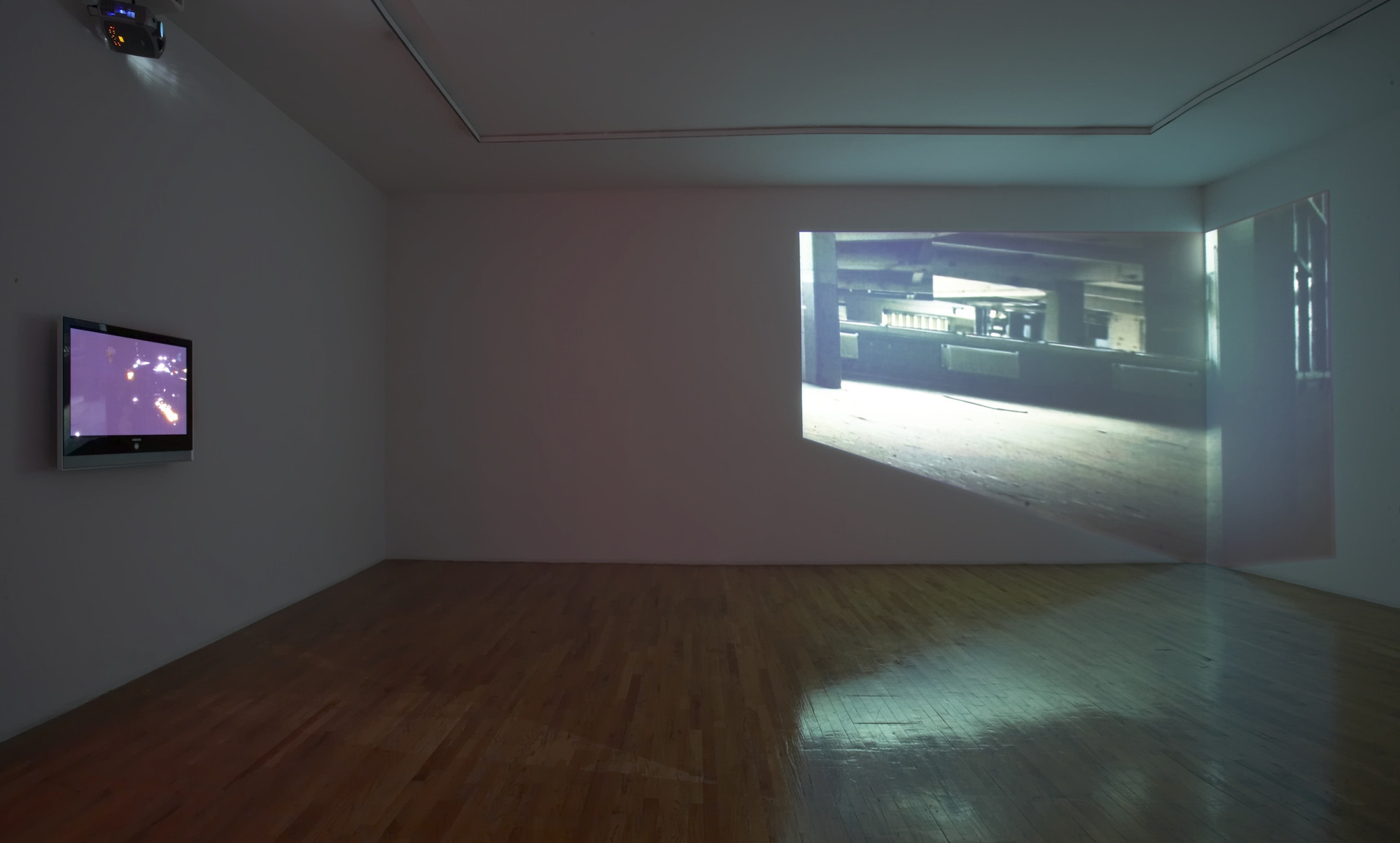 Installation view of the P.S. 1 exhibition "International and National ...