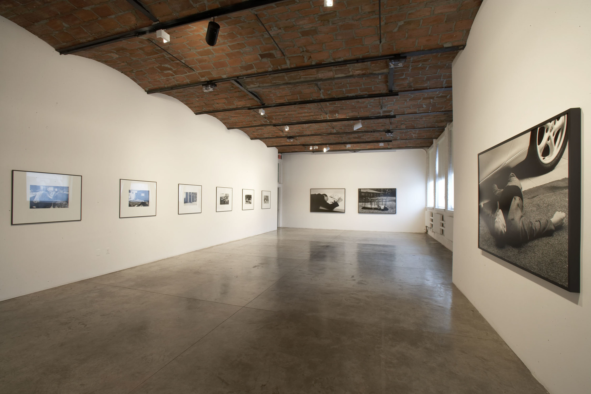 Installation view of the P.S. 1 exhibition "Sam Samore: The Suicidist ...