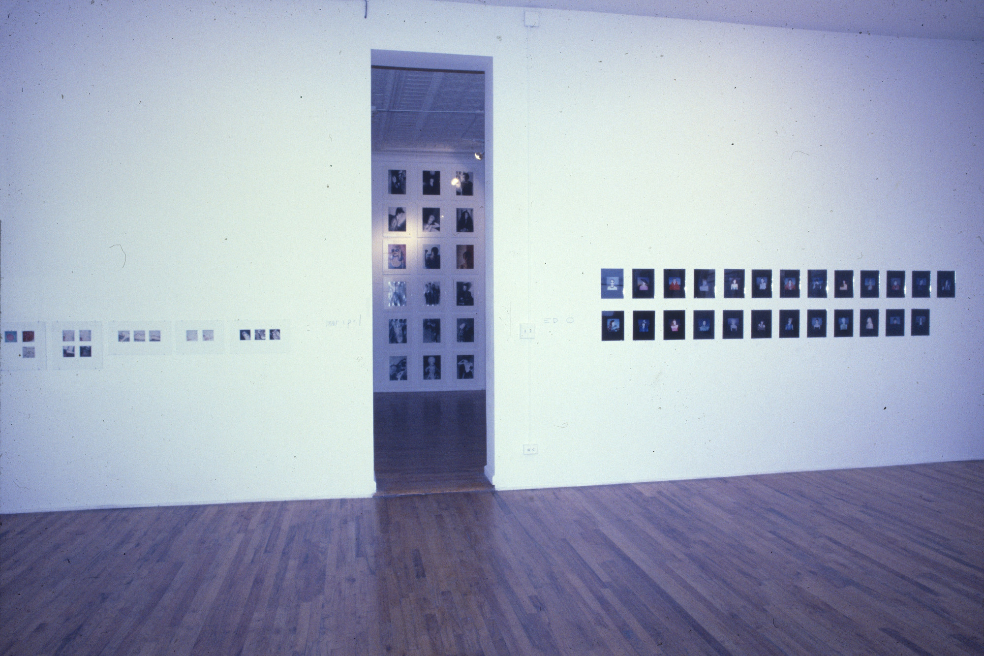 Installation photograph of the P.S. 1 exhibition, "New York/New Wave ...