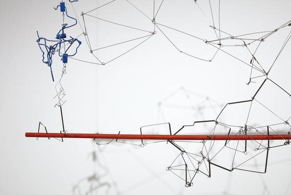Gego (Gertrud Goldschmidt). Drawing without Paper 84/25 and 84/26. 1987 ...