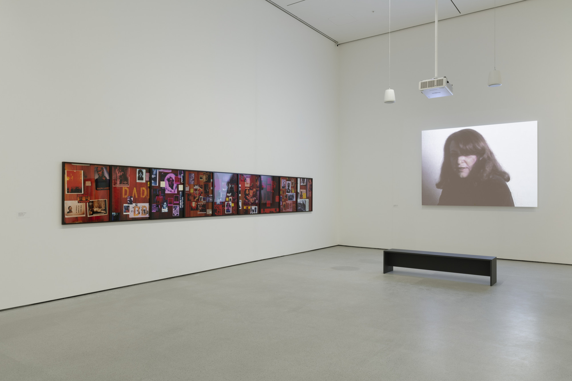 Installation view of the gallery "True Stories" in the exhibition ...