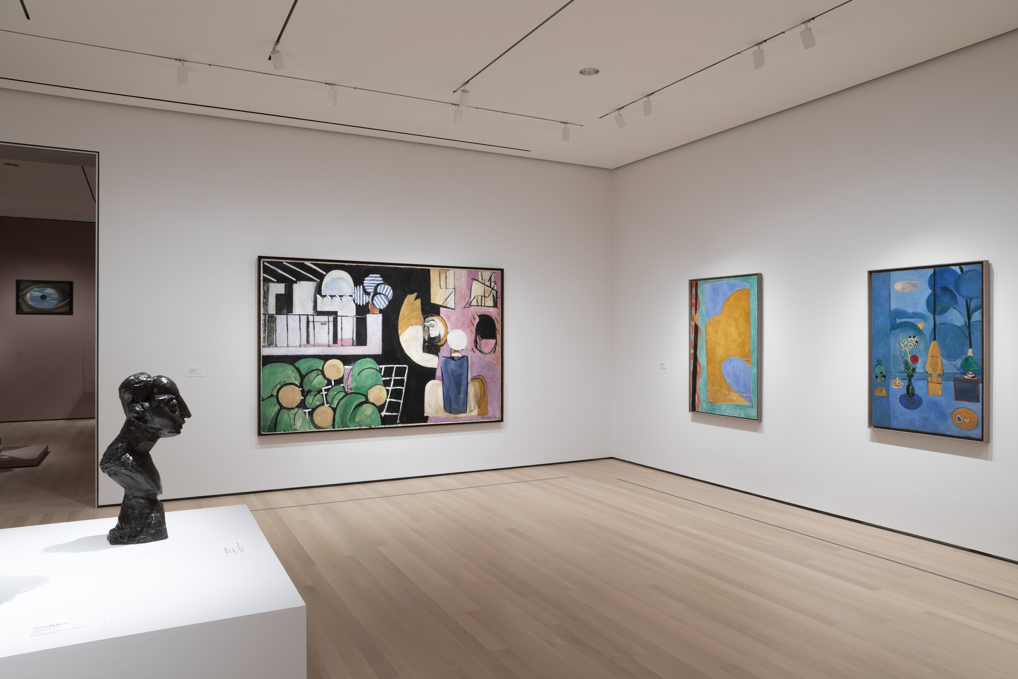 Installation view of the gallery "Henri Matisse" in the exhibition ...