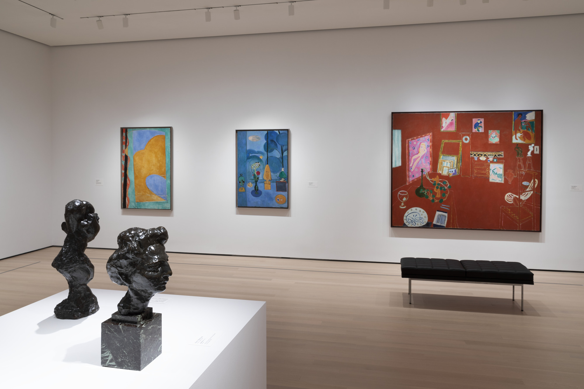 Installation view of the gallery "Henri Matisse" in the exhibition ...