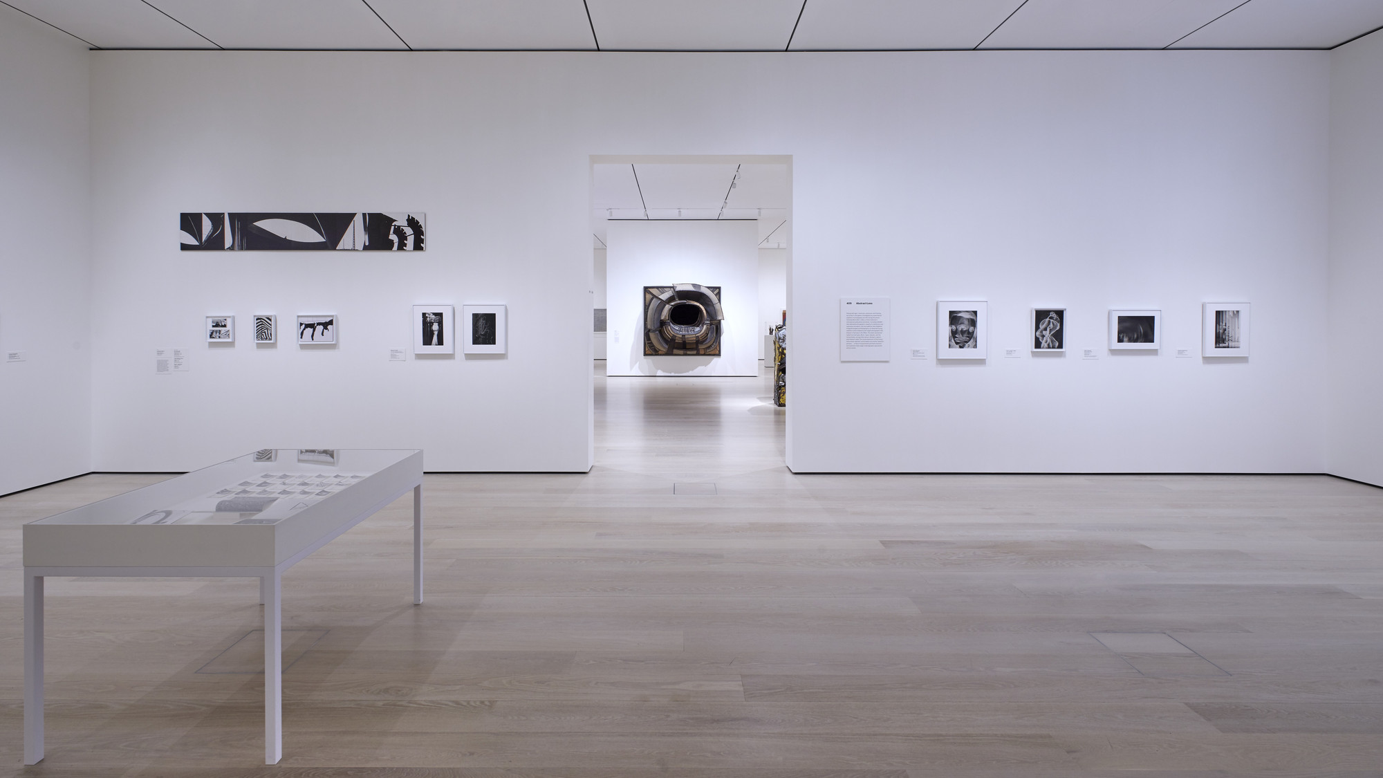 Installation view of the gallery "Abstract Lens" in the exhibition ...