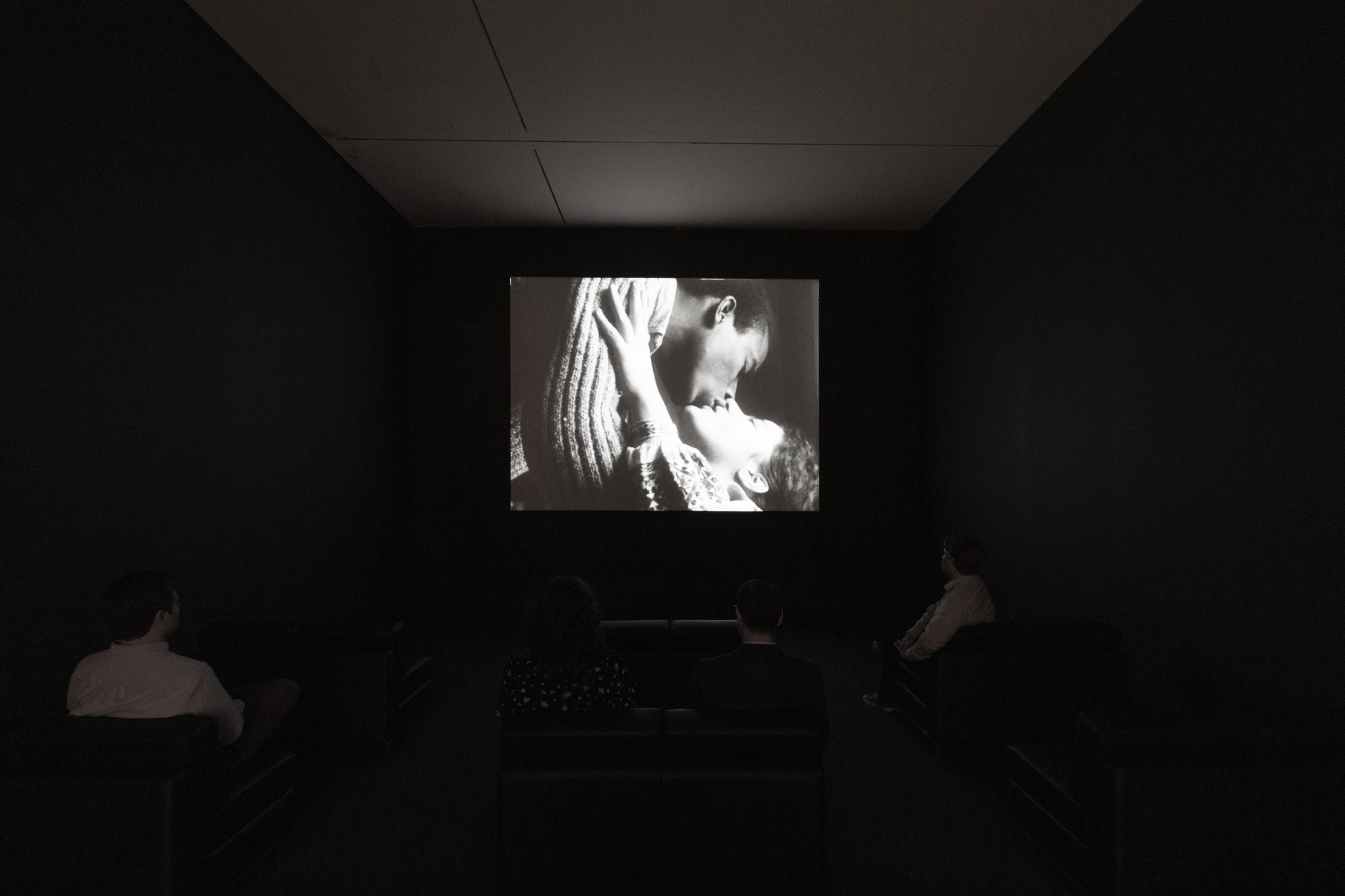 Installation view of the gallery "Andy Warhol’s Kiss, Blow Job, and ...