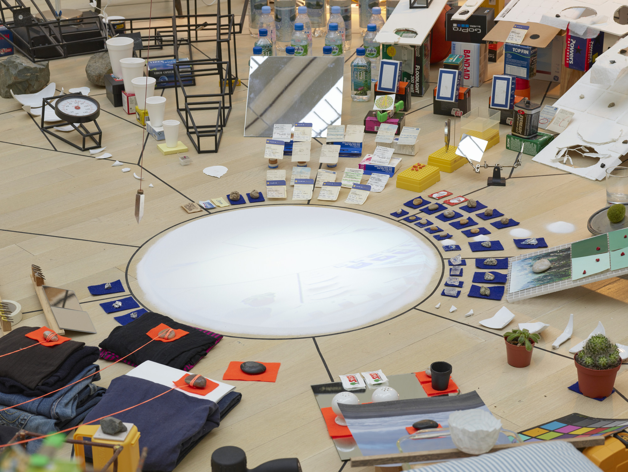 Installation view of the exhibition "Surrounds: 11 Installations" | MoMA