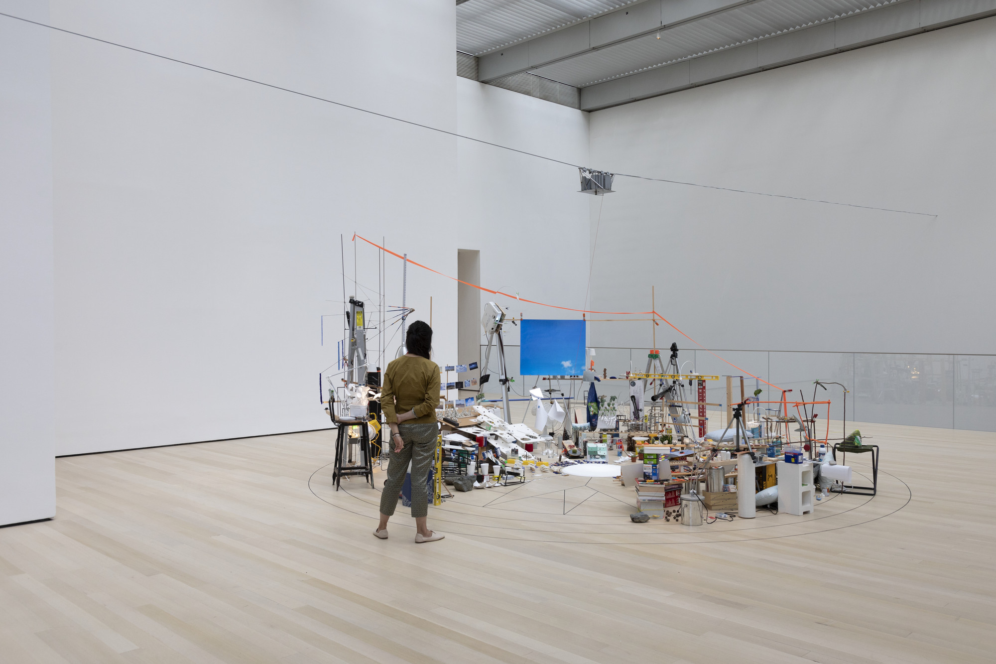 Installation view of the exhibition "Surrounds: 11 Installations" | MoMA