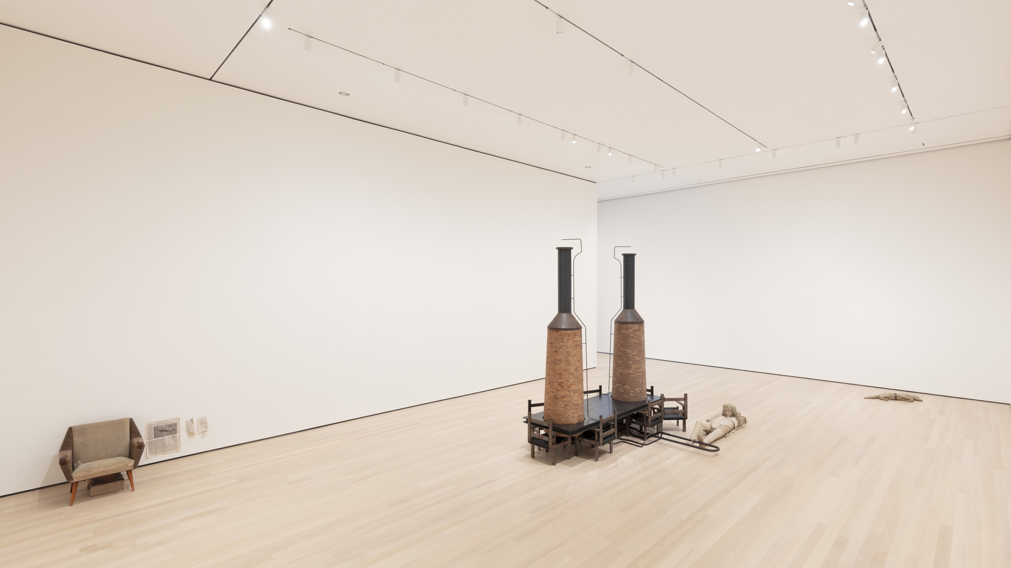 Installation view of the exhibition "Surrounds: 11 Installations" | MoMA