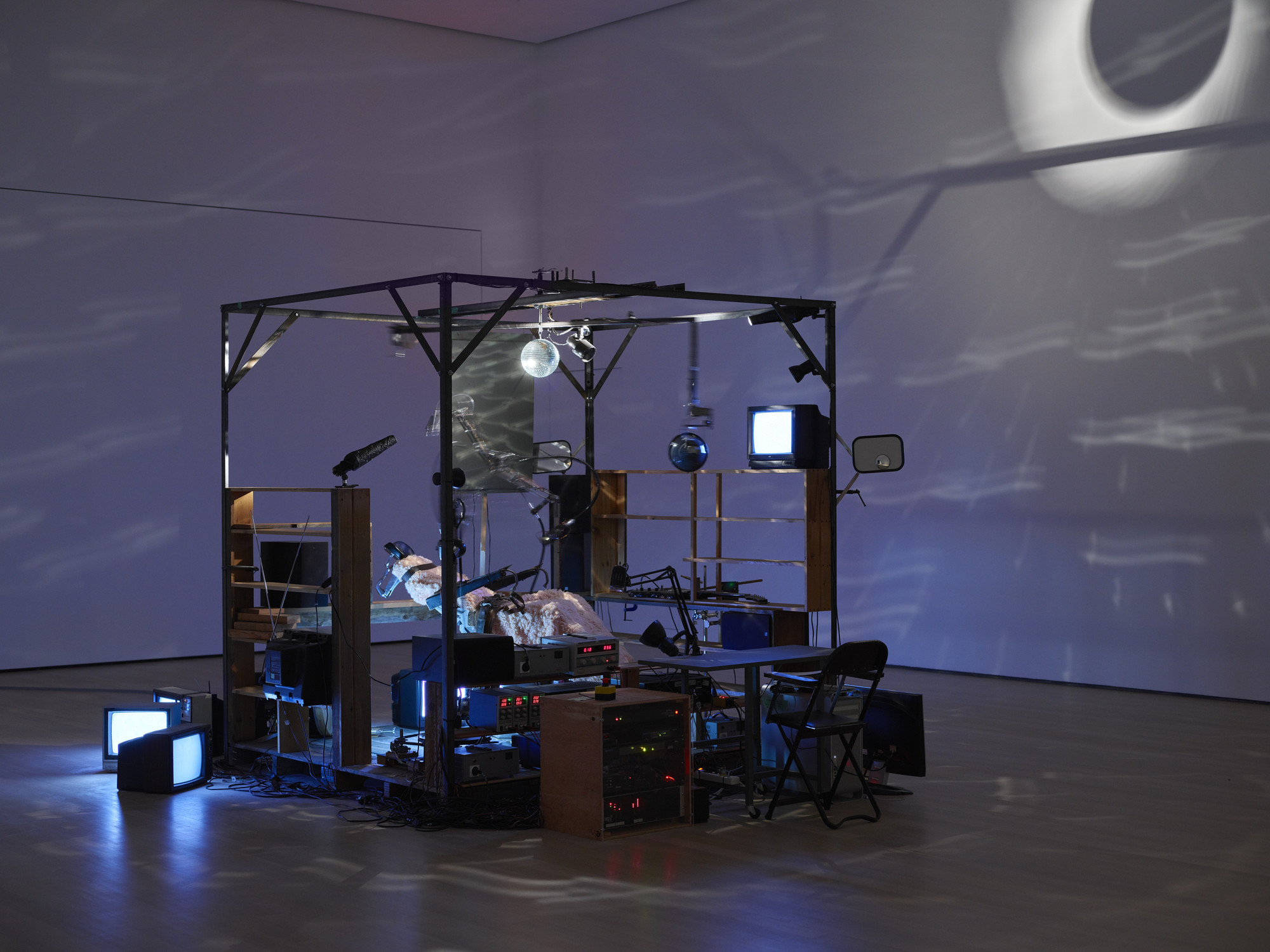 Installation view of the exhibition "Surrounds: 11 Installations" | MoMA