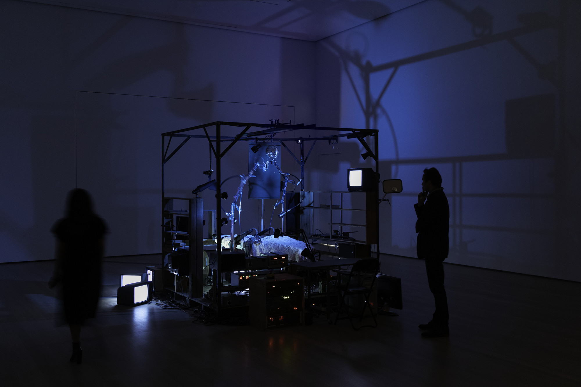 Installation view of the exhibition "Surrounds: 11 Installations" | MoMA