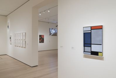 Piet Mondrian. Composition with Red, Blue, Black, Yellow, and Gray ...