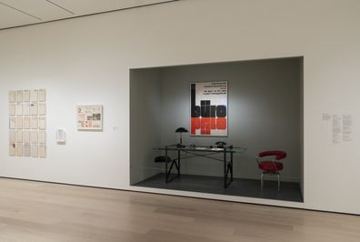 Theo H. Ballmer. Büro (Office) (Poster for a Basel office design ...