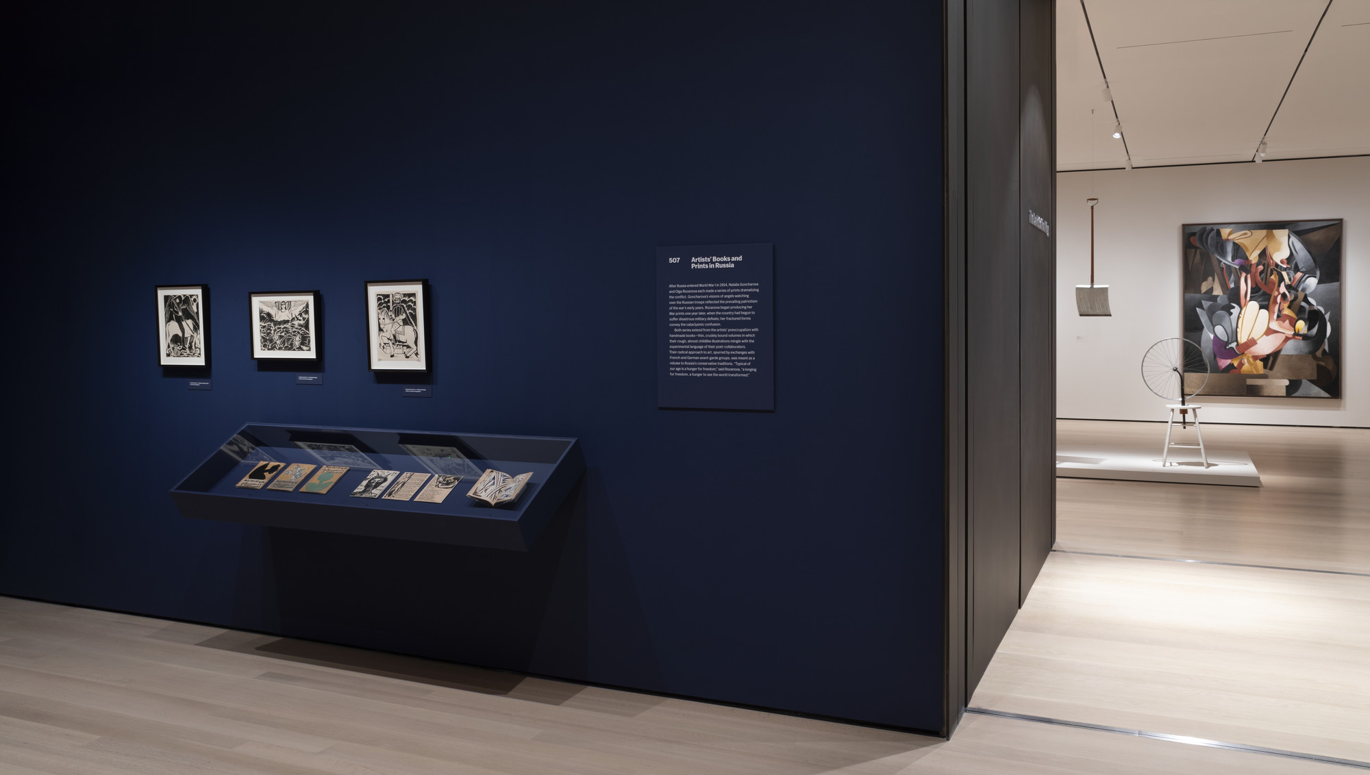 Installation view of the gallery "Artists Books and Prints in Russia ...