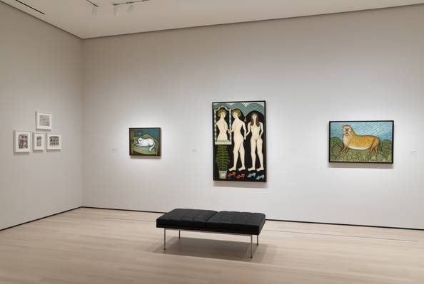 Pearl Blauvelt. Three Dry Mops. c. 1940 | MoMA