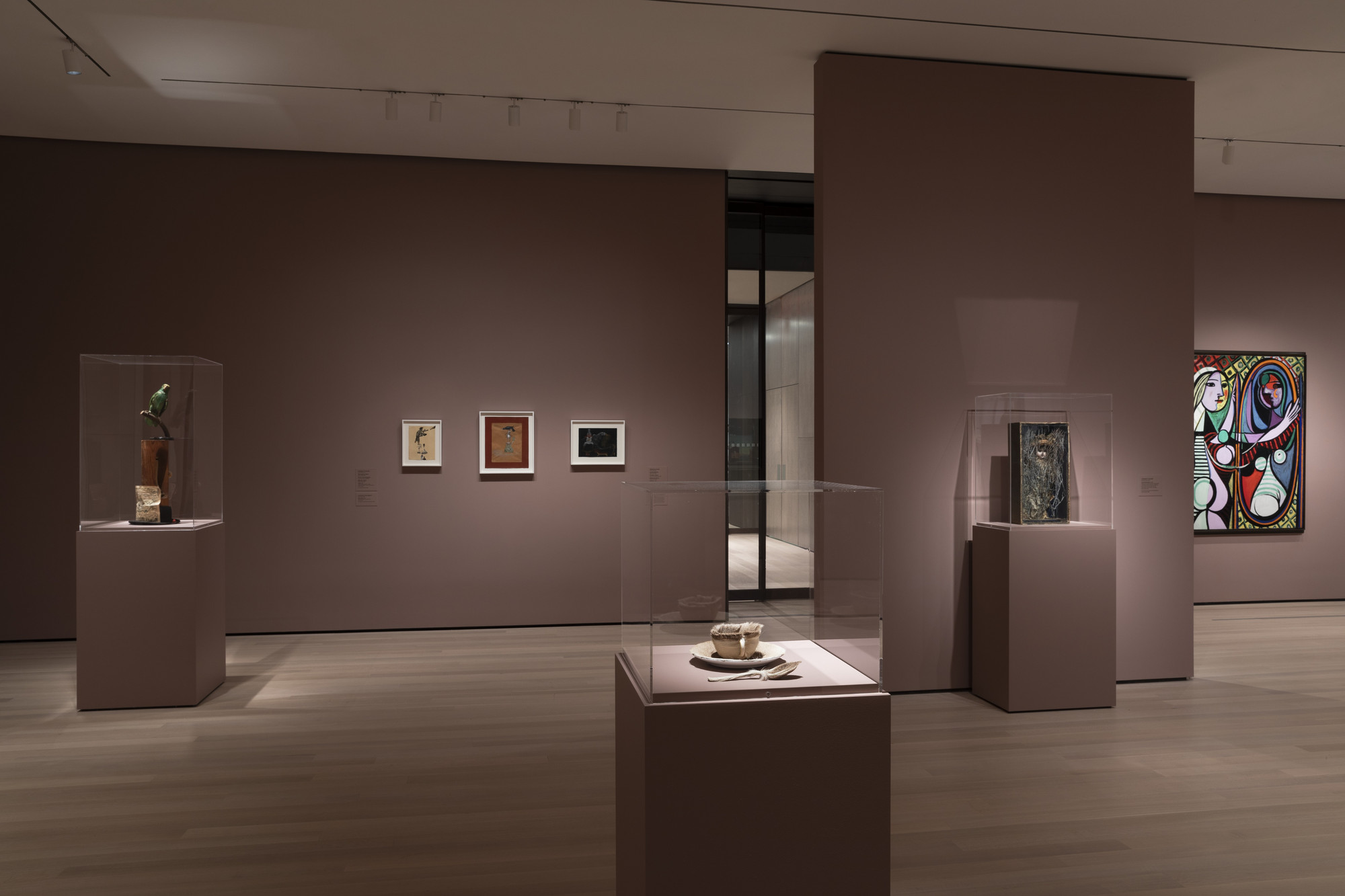 Installation view of the gallery "Surrealist Objects" in the exhibition ...