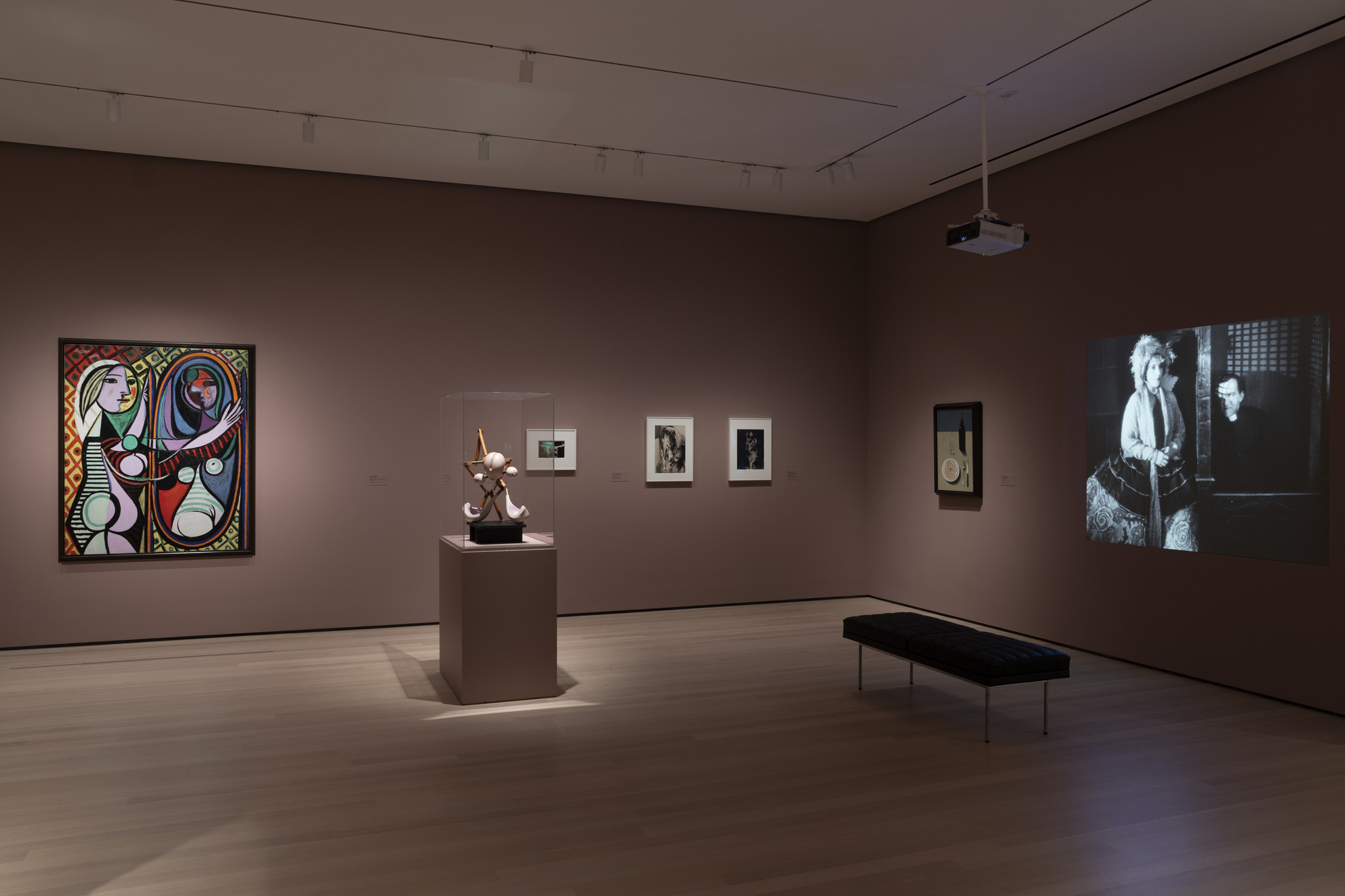 Installation view of the gallery "Surrealist Objects" in the exhibition ...