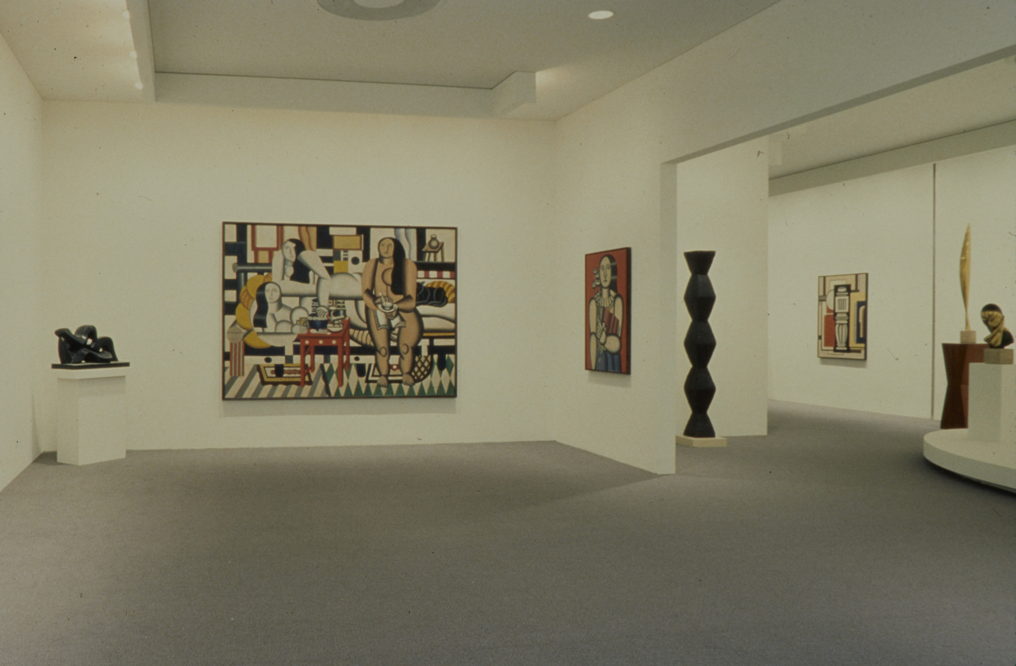 Installation view of the exhibition "Selections from the Permanent ...
