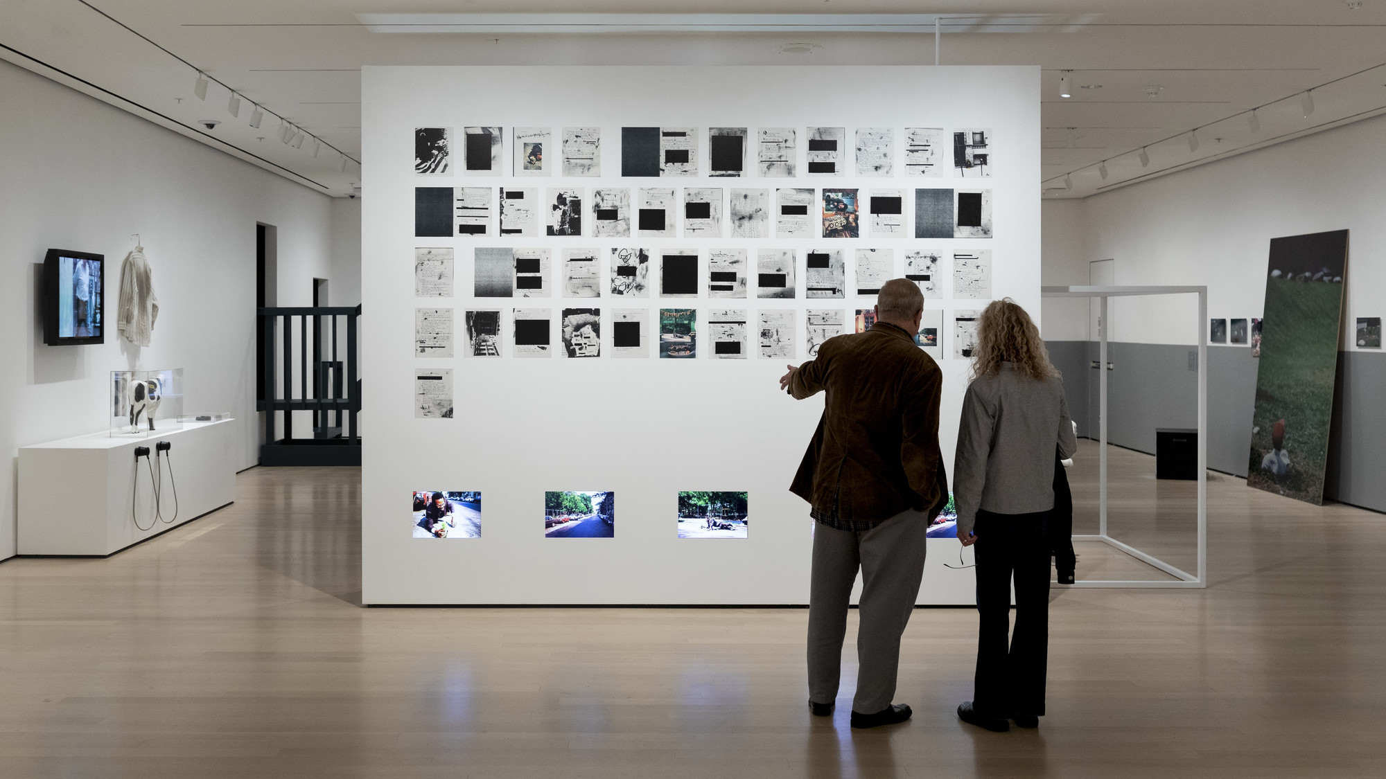 Installation view of the exhibition "member: Pope.L, 1978-2001" | MoMA