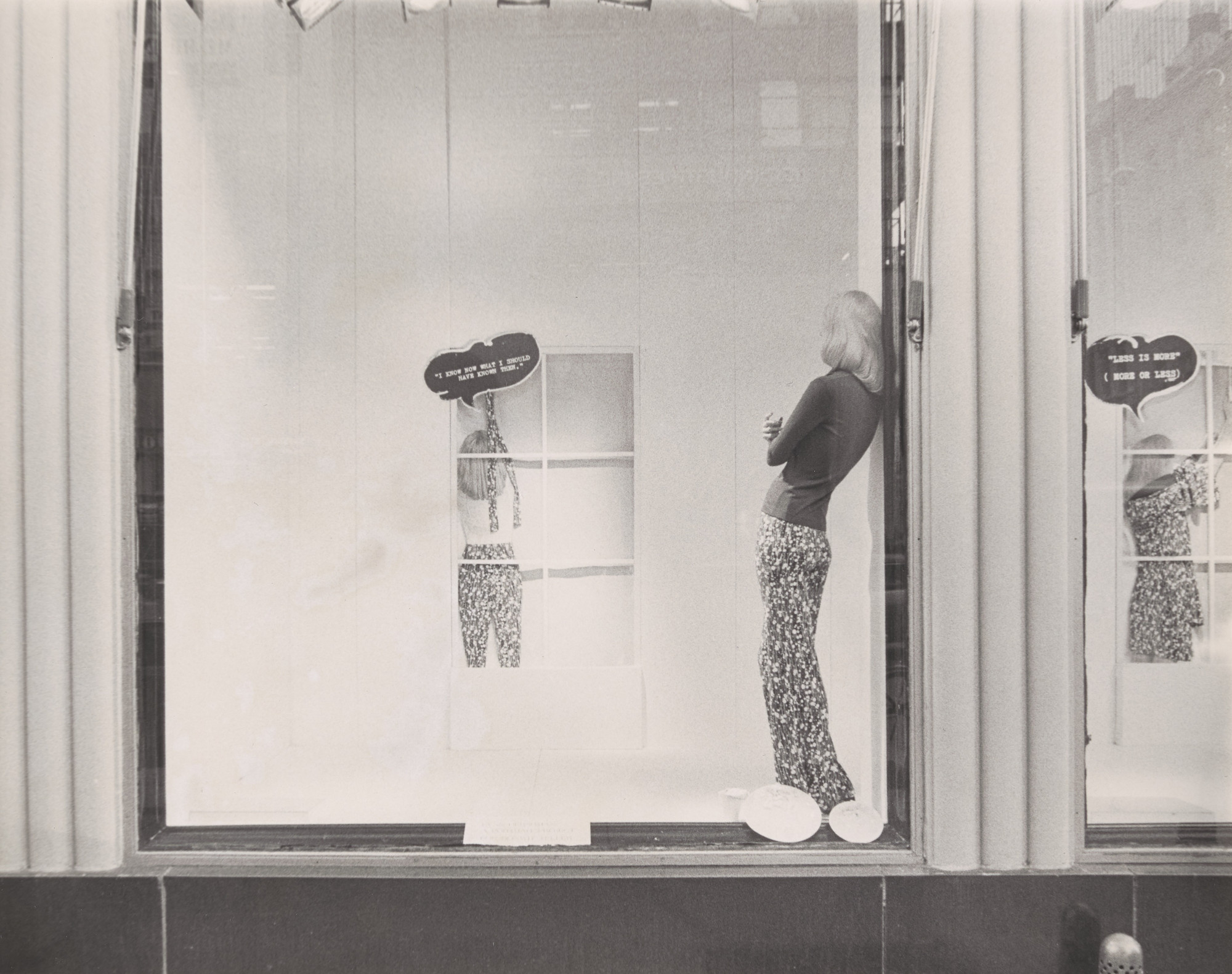 Installation view of the exhibition "Lynn Hershman: 25 Windows, a ...