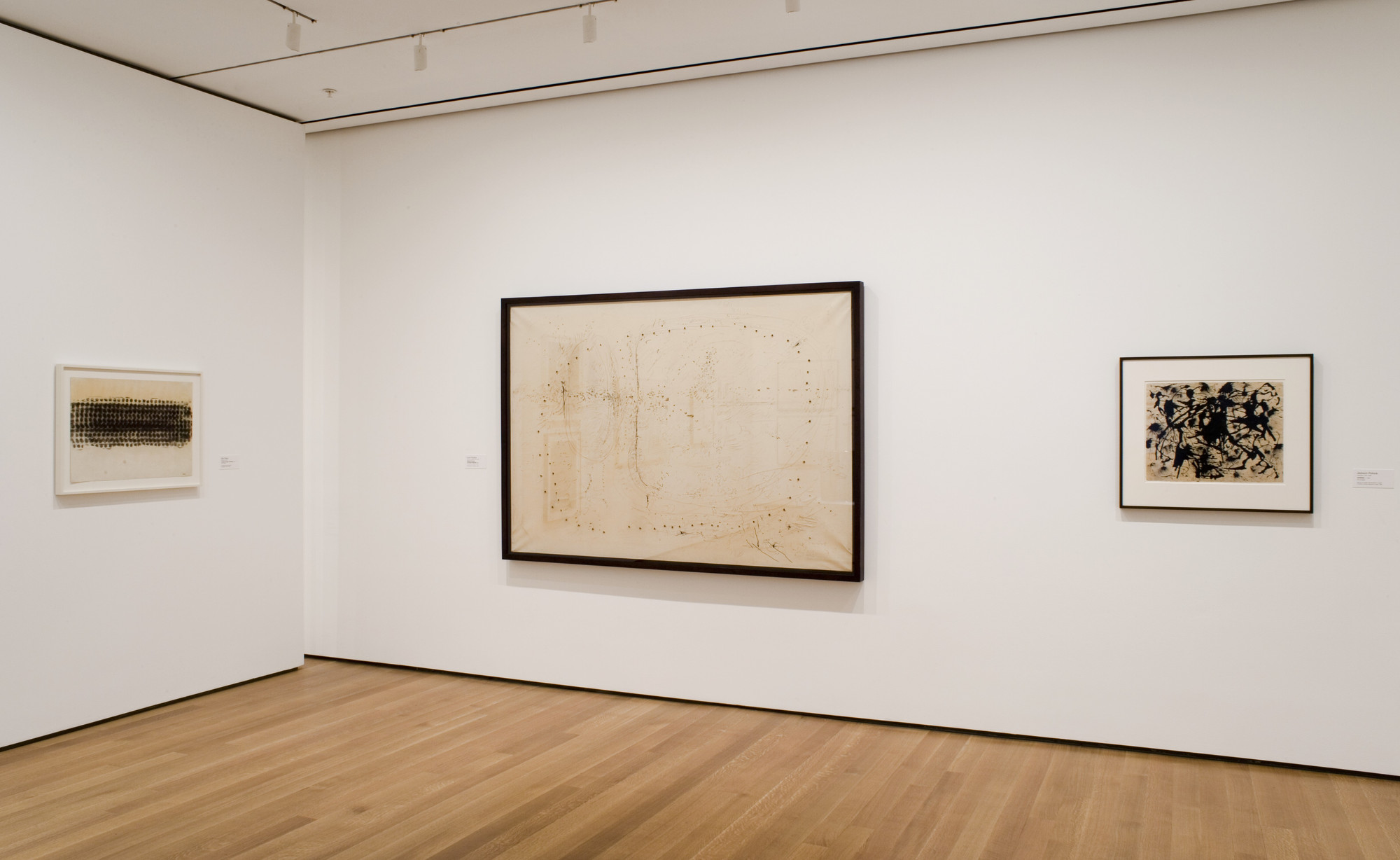 Installation view of the exhibition "Live/Work: Performance into ...