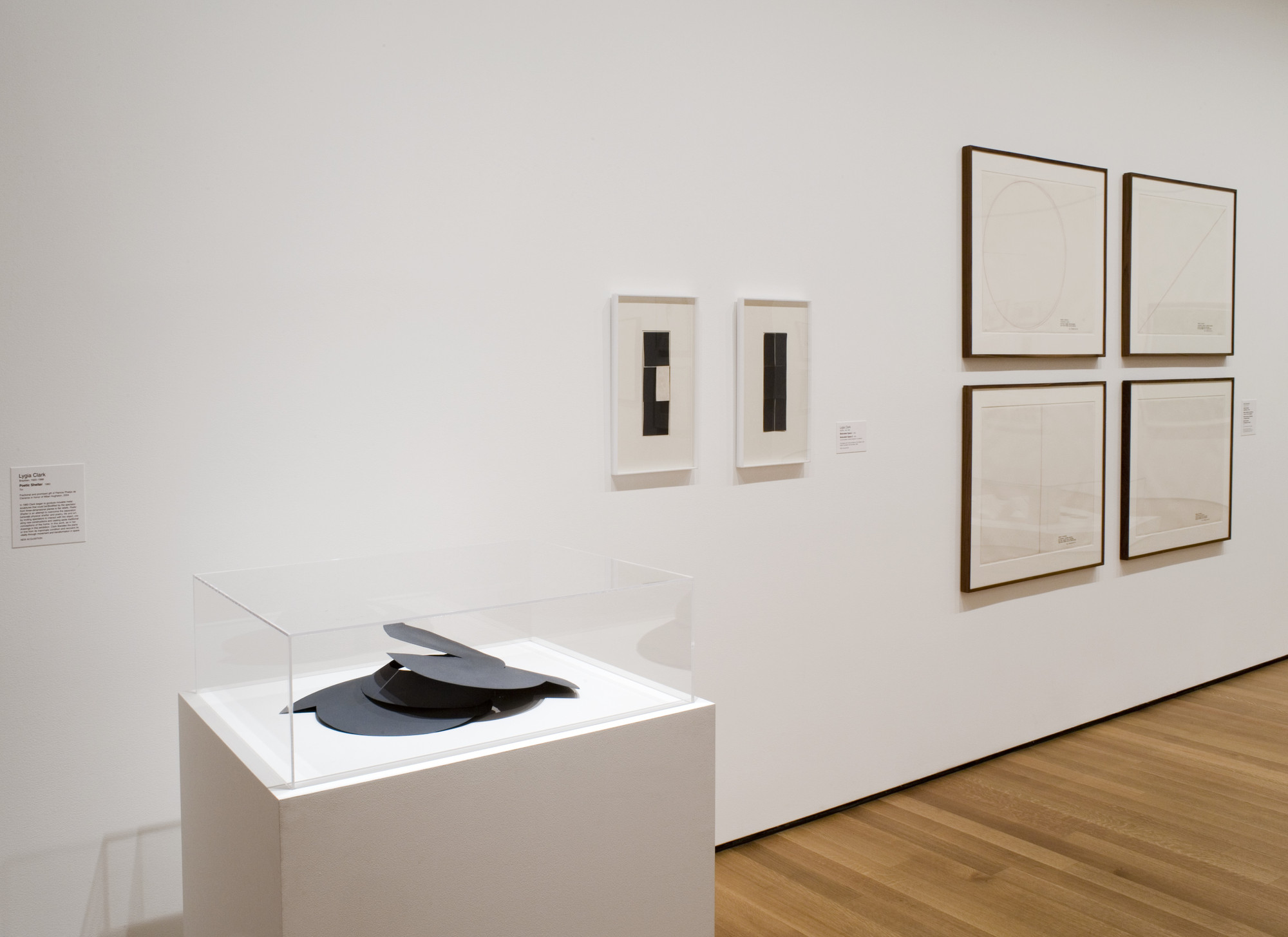 Installation view of the exhibition "Live/Work: Performance into ...