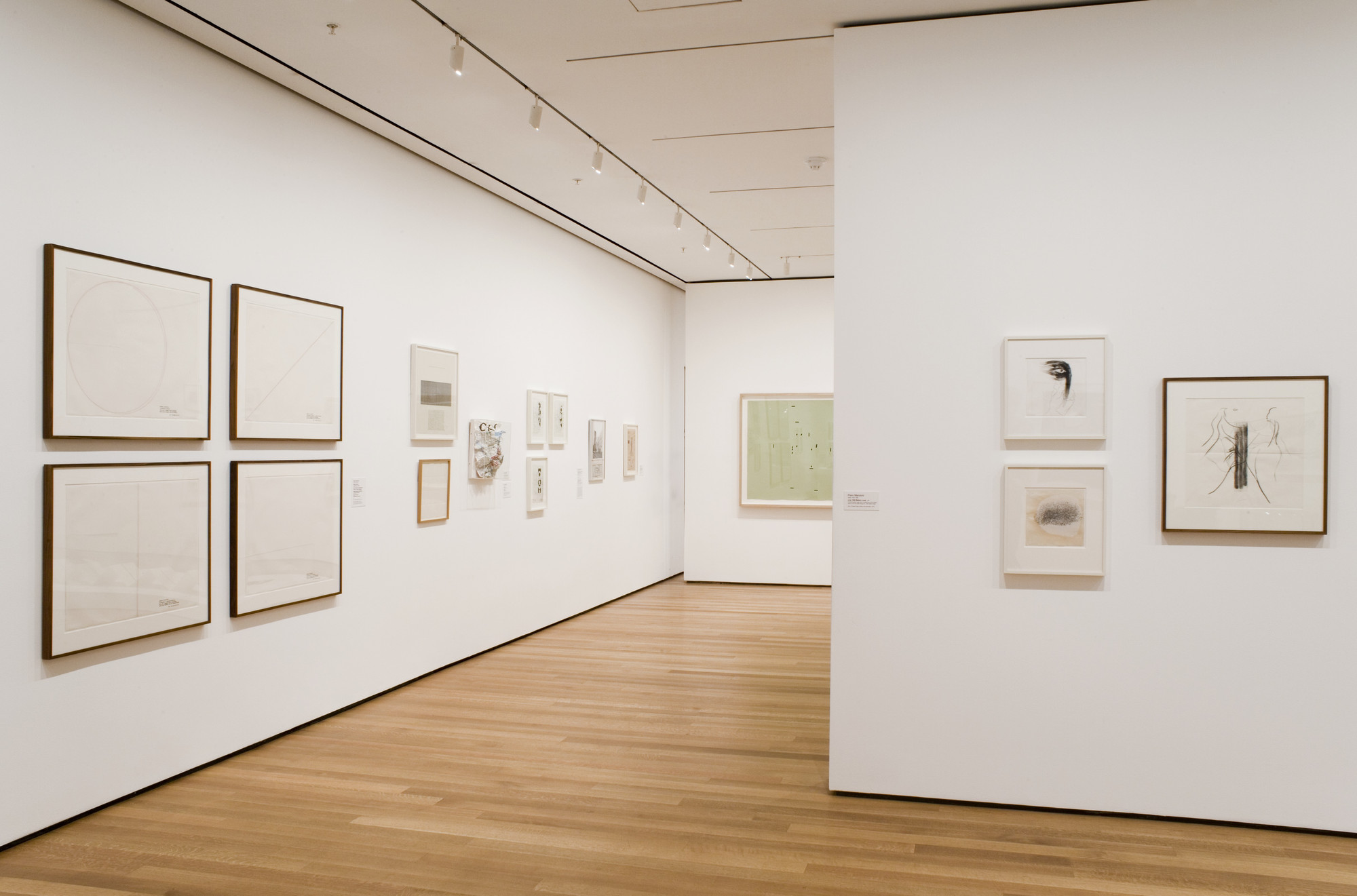 Installation view of the exhibition "Live/Work: Performance into ...