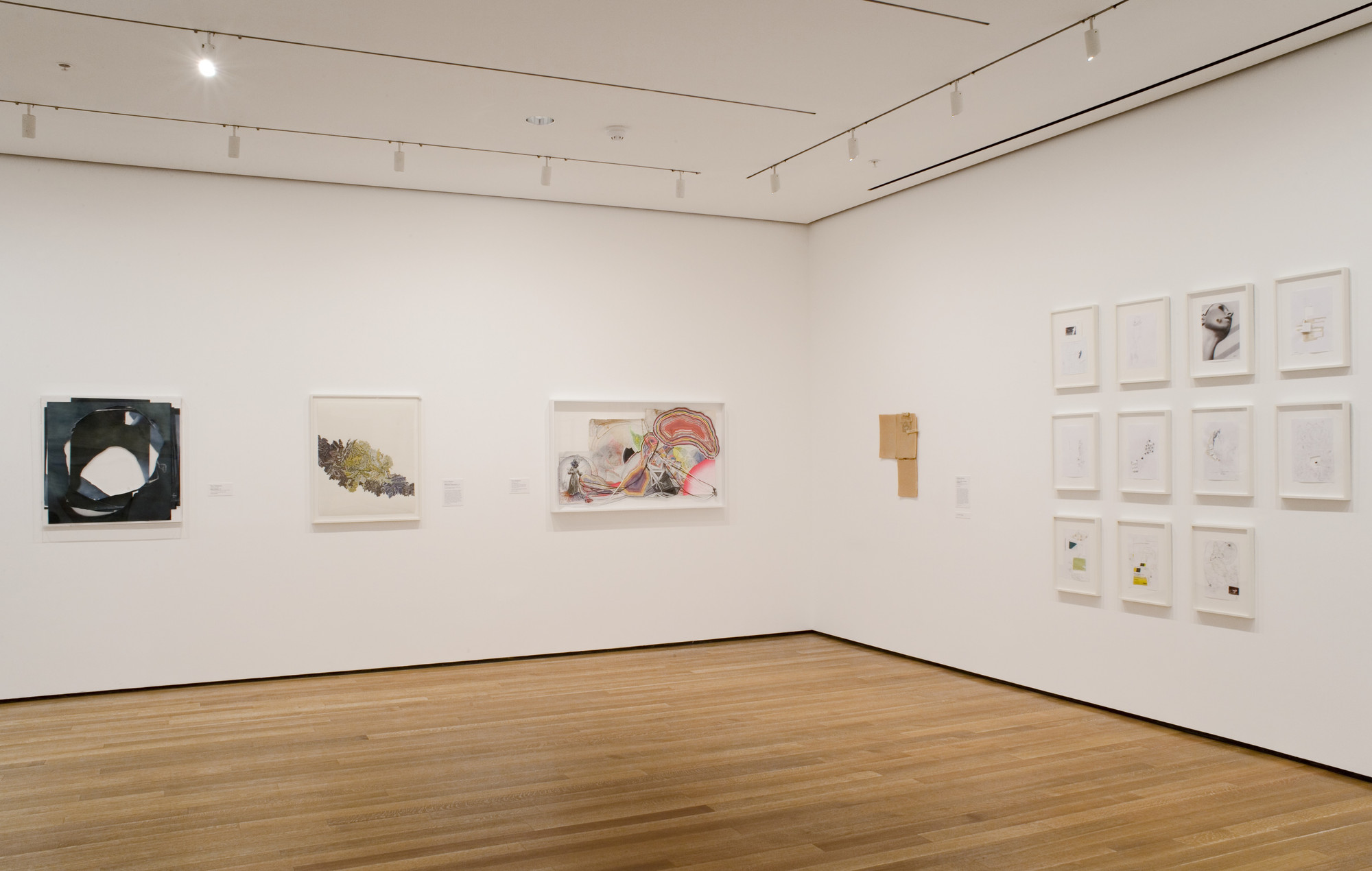 Installation view of the exhibition "Live/Work: Performance into ...