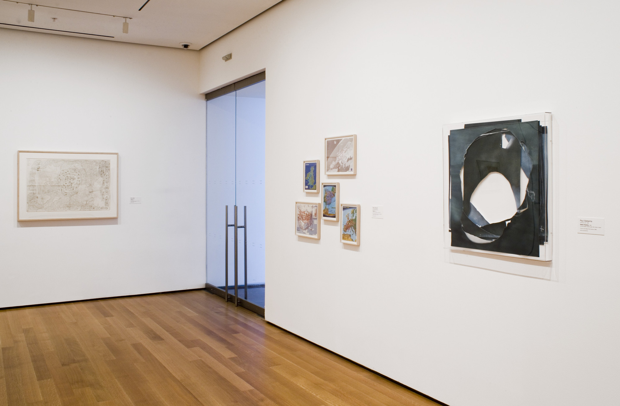 Installation view of the exhibition "Live/Work: Performance into ...