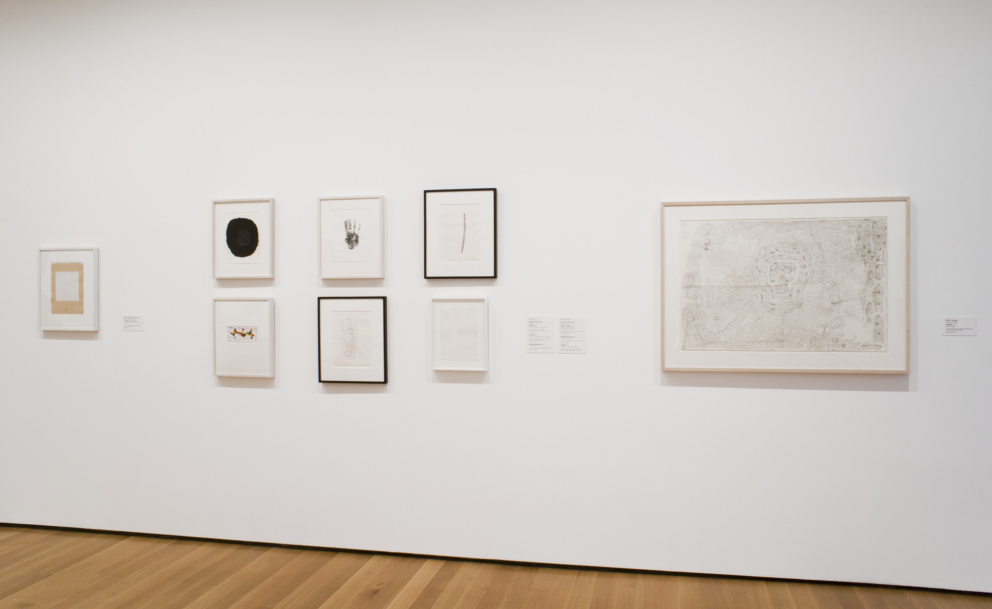 Installation view of the exhibition "Live/Work: Performance into ...