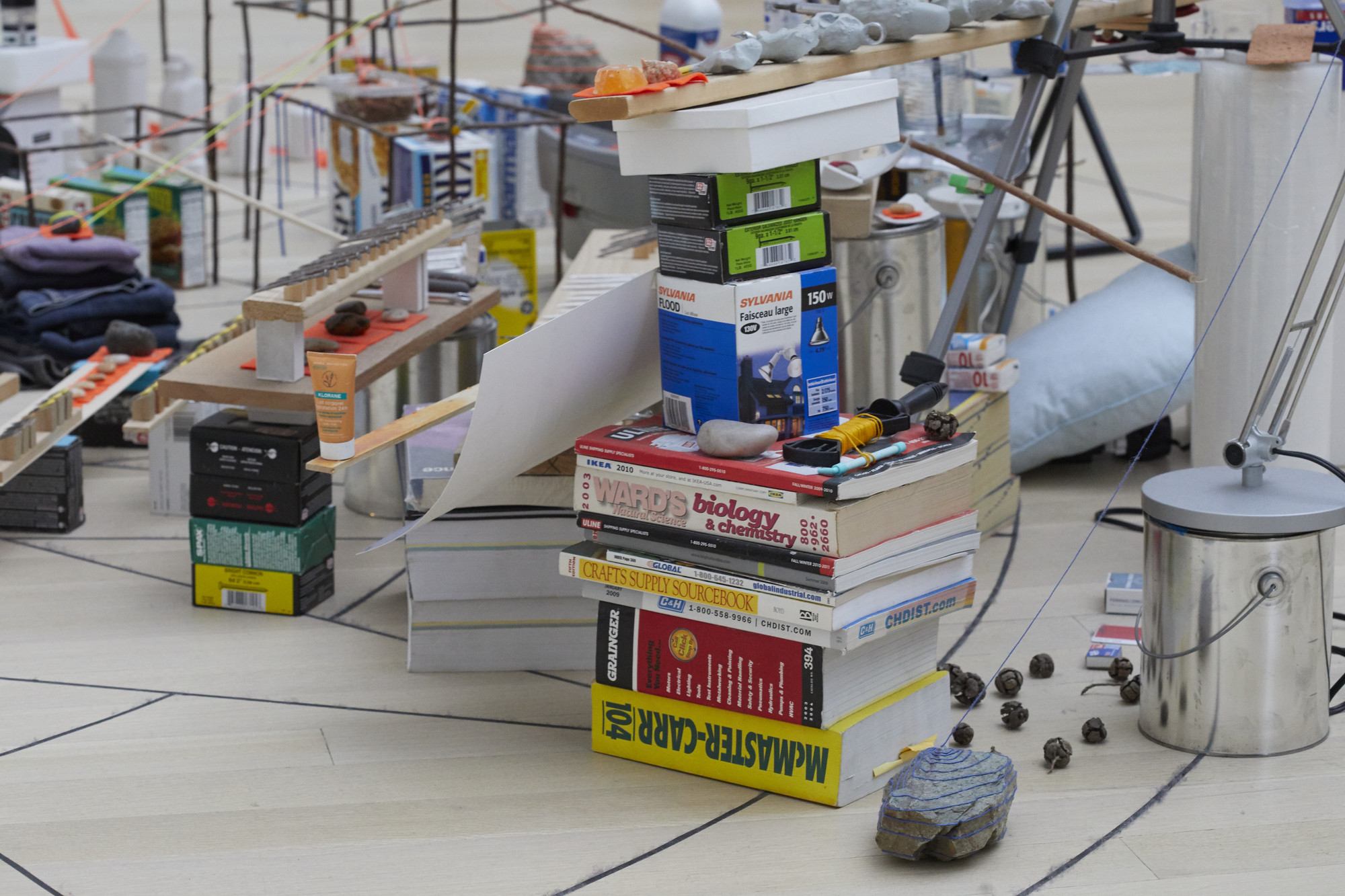 Installation view of the exhibition "Surrounds: 11 Installations" | MoMA