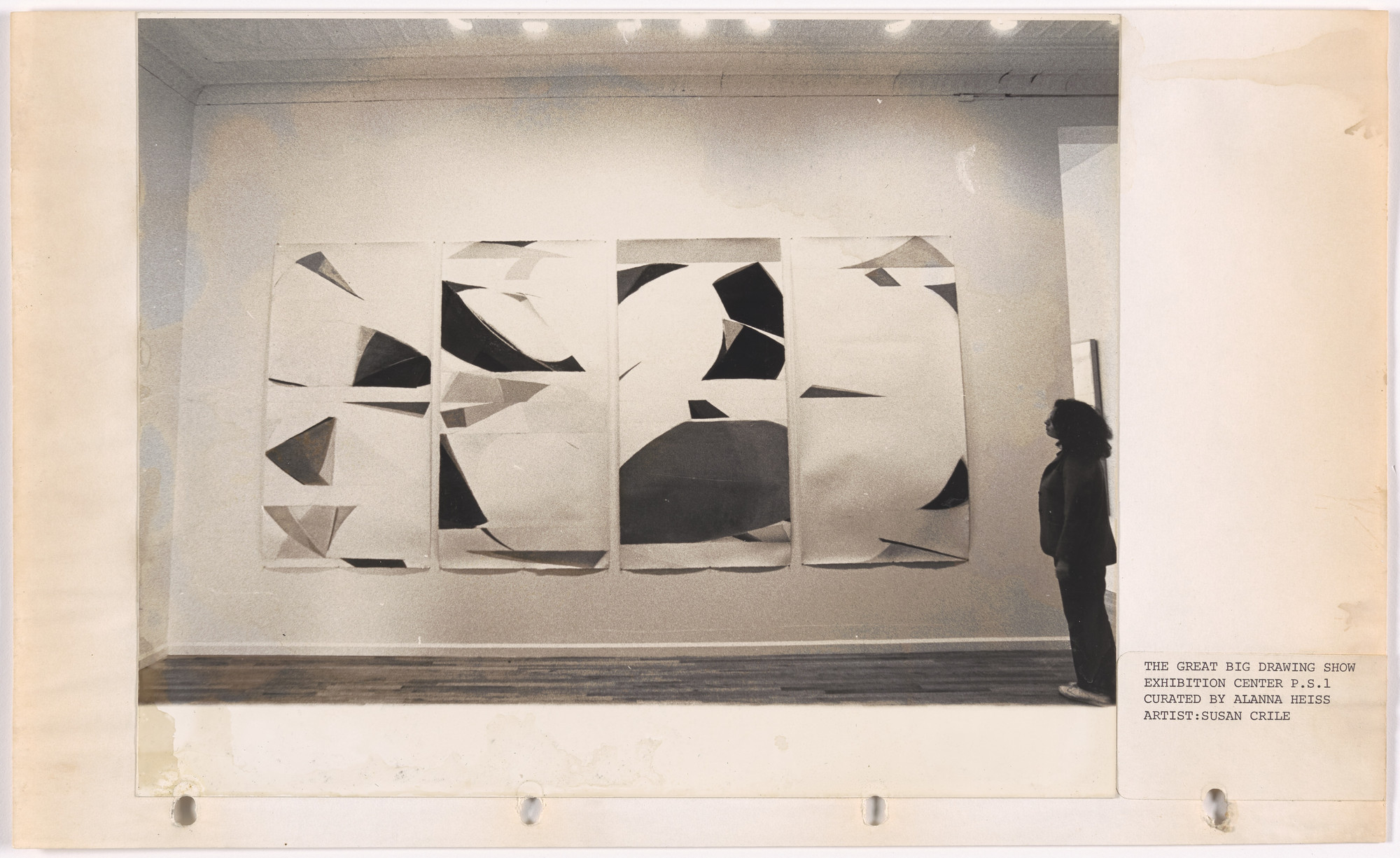 Installation view of work by Susan Crile in the P.S. 1 exhibition, "A ...